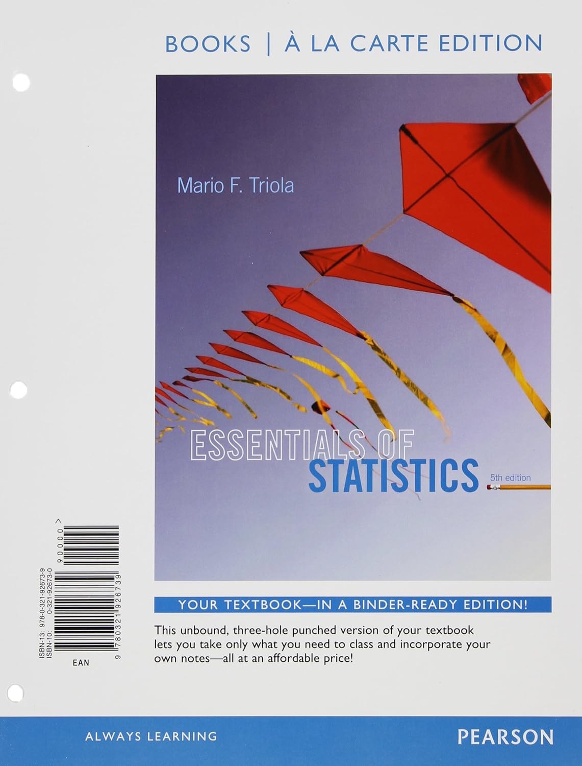 Amazon.com: Essentials of Statistics Books a la carte Plus NEW MyLab ...