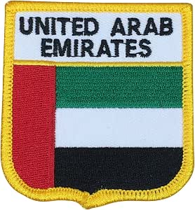 Amazon.com: United Arab Emirates Embroidered Applique Patch - Arabian ...