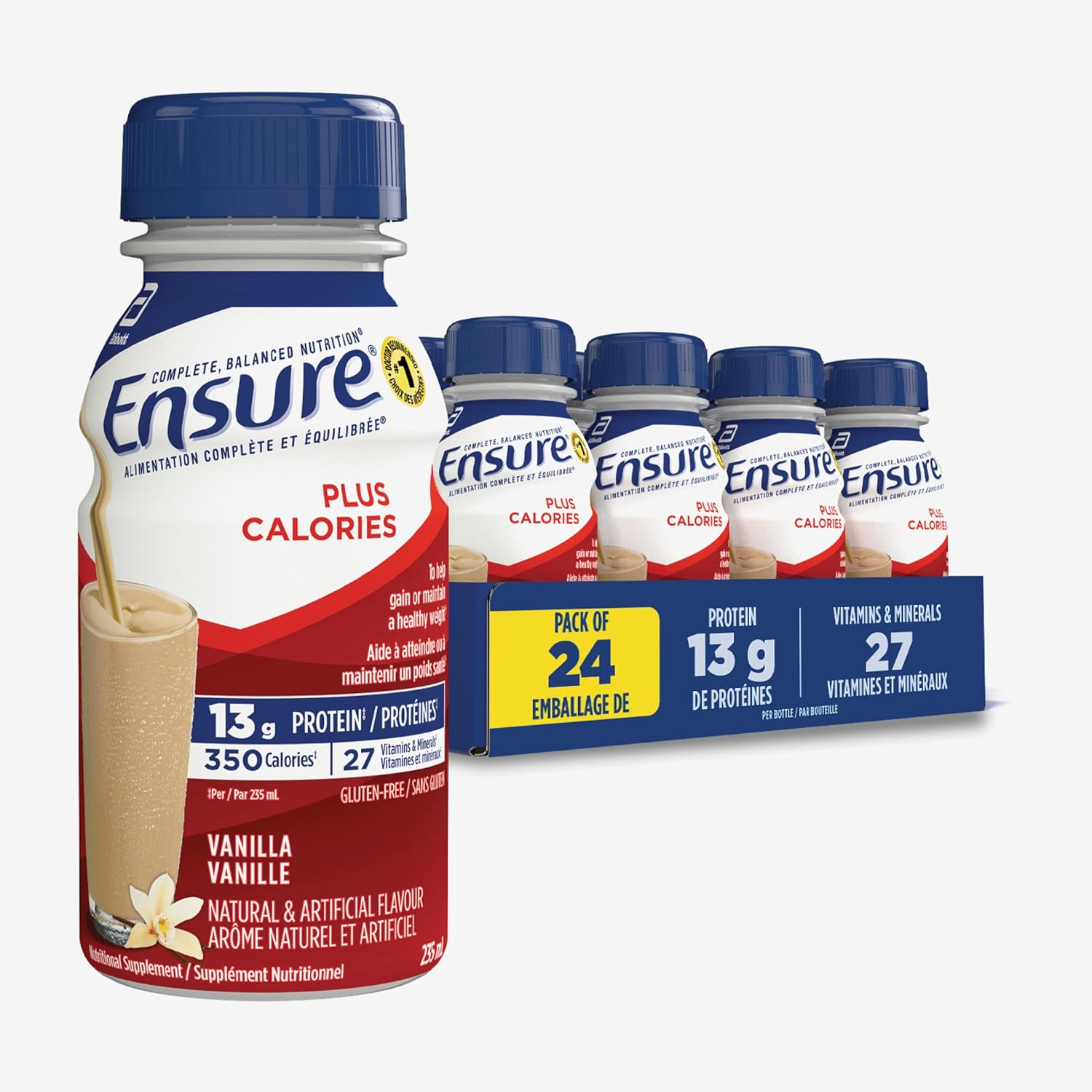 Ensure Plus Calories, Nutritional Supplement Shake Value Pack, To Help ...
