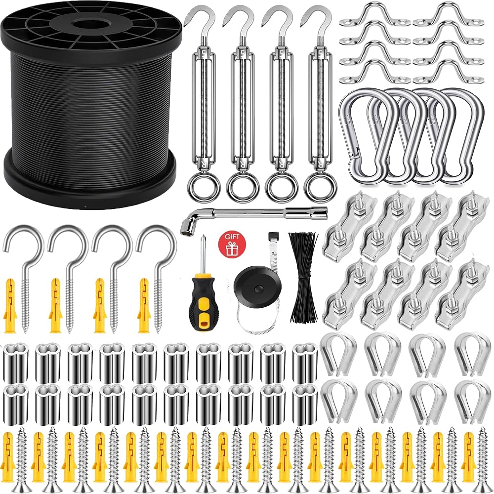 $6/mo - Finance Wire Rope,3/32" Wire Rope,304 Stainless Steel Cable ...