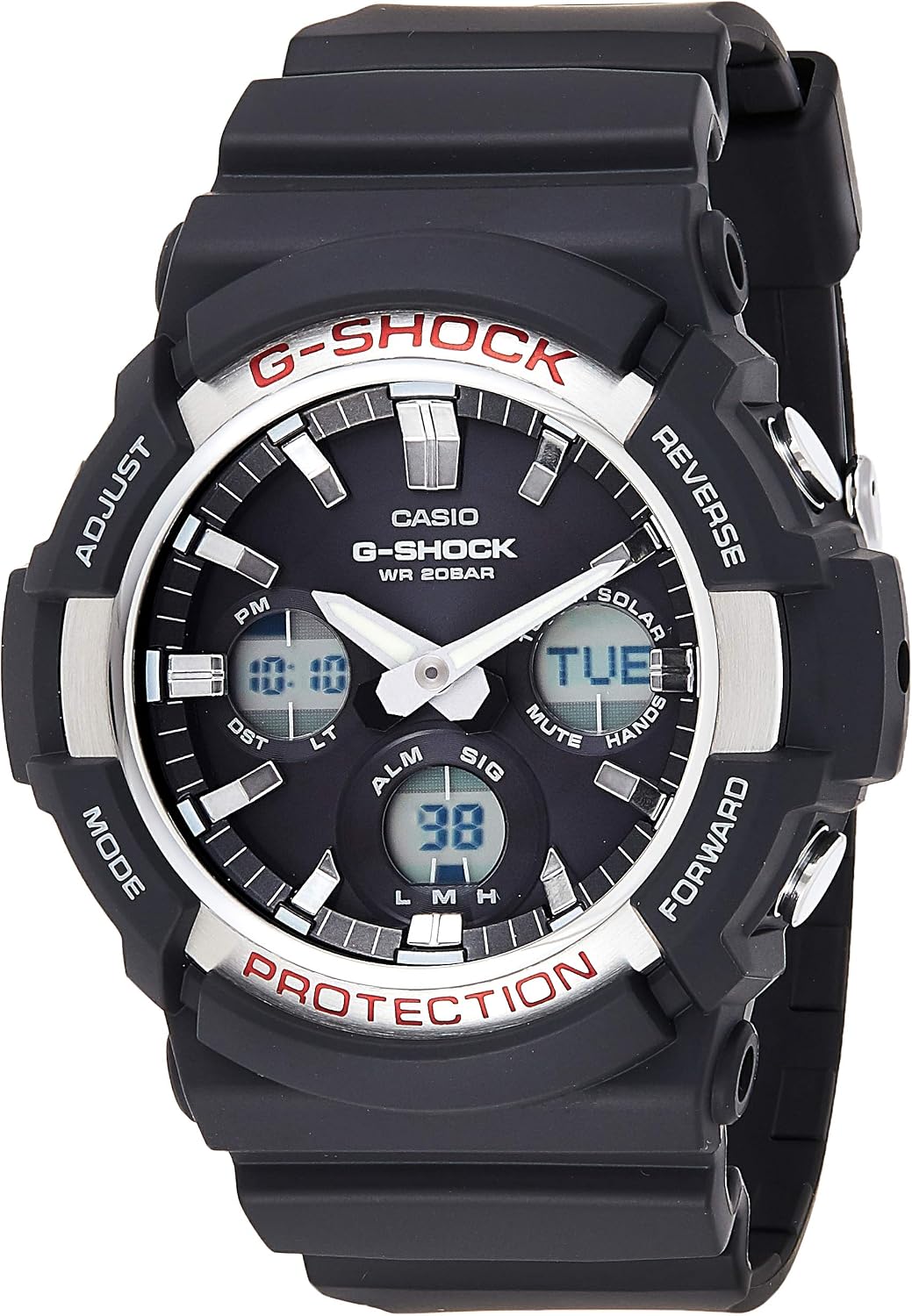 "Casio Mens Watch G-SHOCK TOUGH SOLAR Analog-Digital : Amazon.co.uk ...