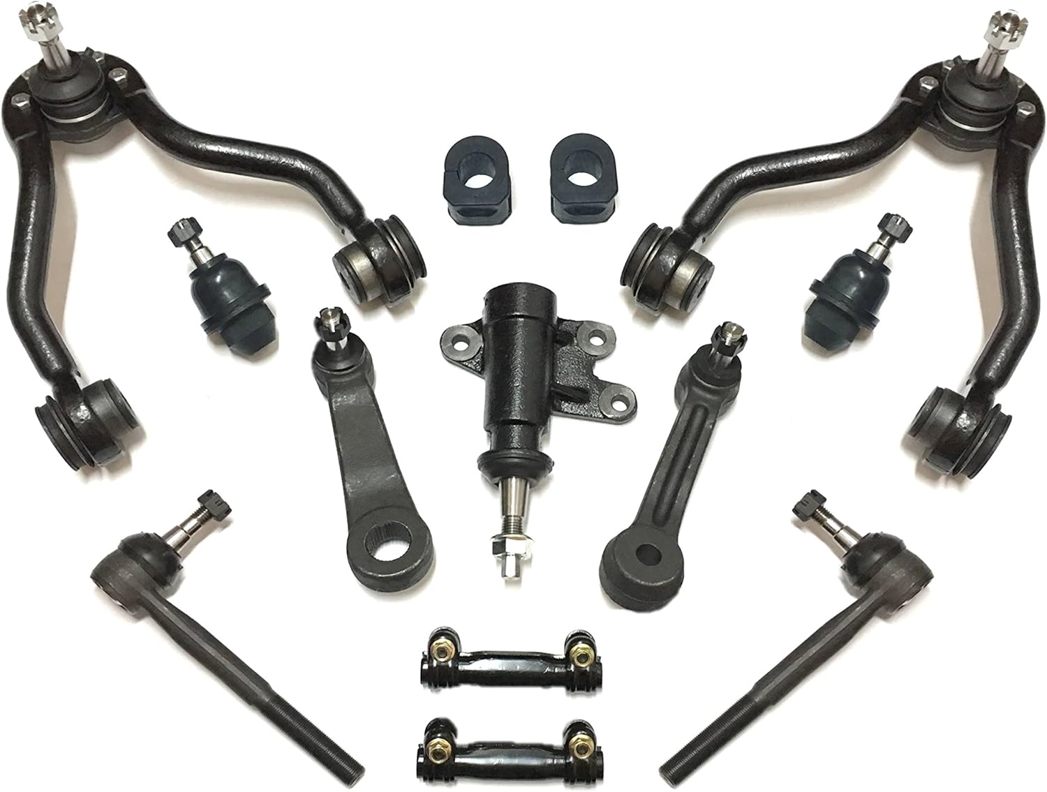 Amazon.com: PartsW - 13 Pc New Suspension Kit Stabilizer Bar Bushings ...