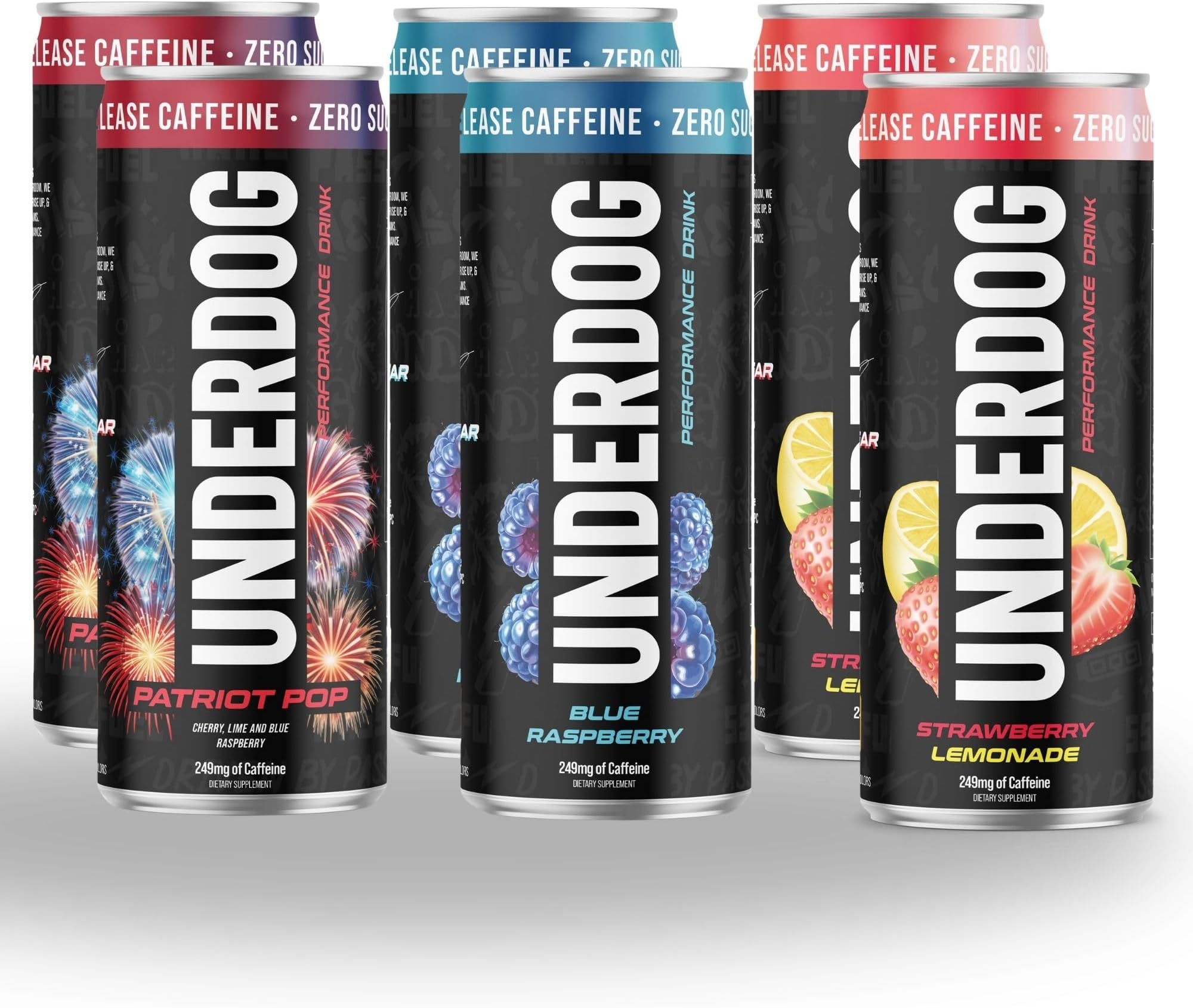Amazon.com : Underdog Performance Energy Drink, Variety Pack ...