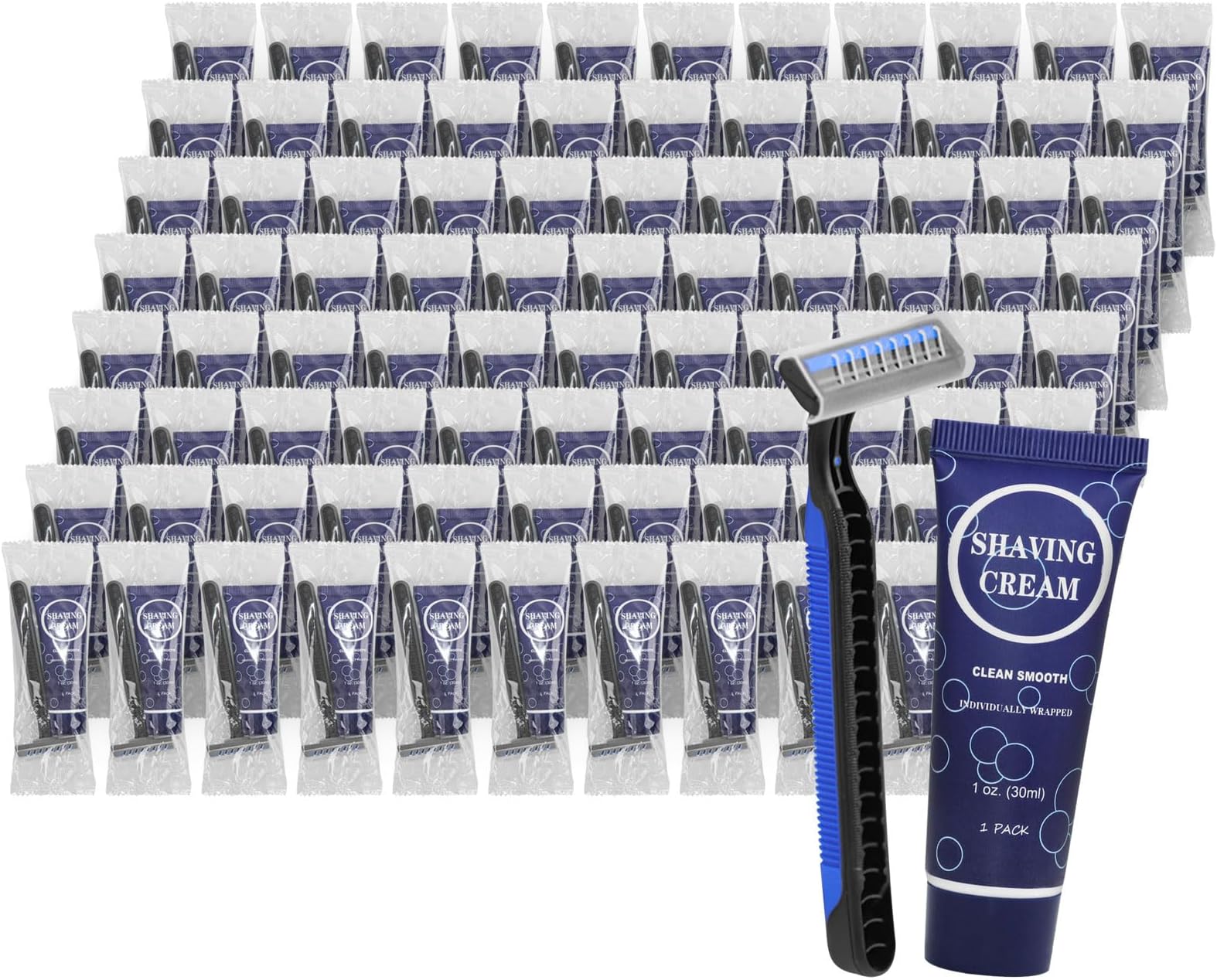 Amazon.com: Shaving Razor Set, Disposable Individually Wrapped Manual ...