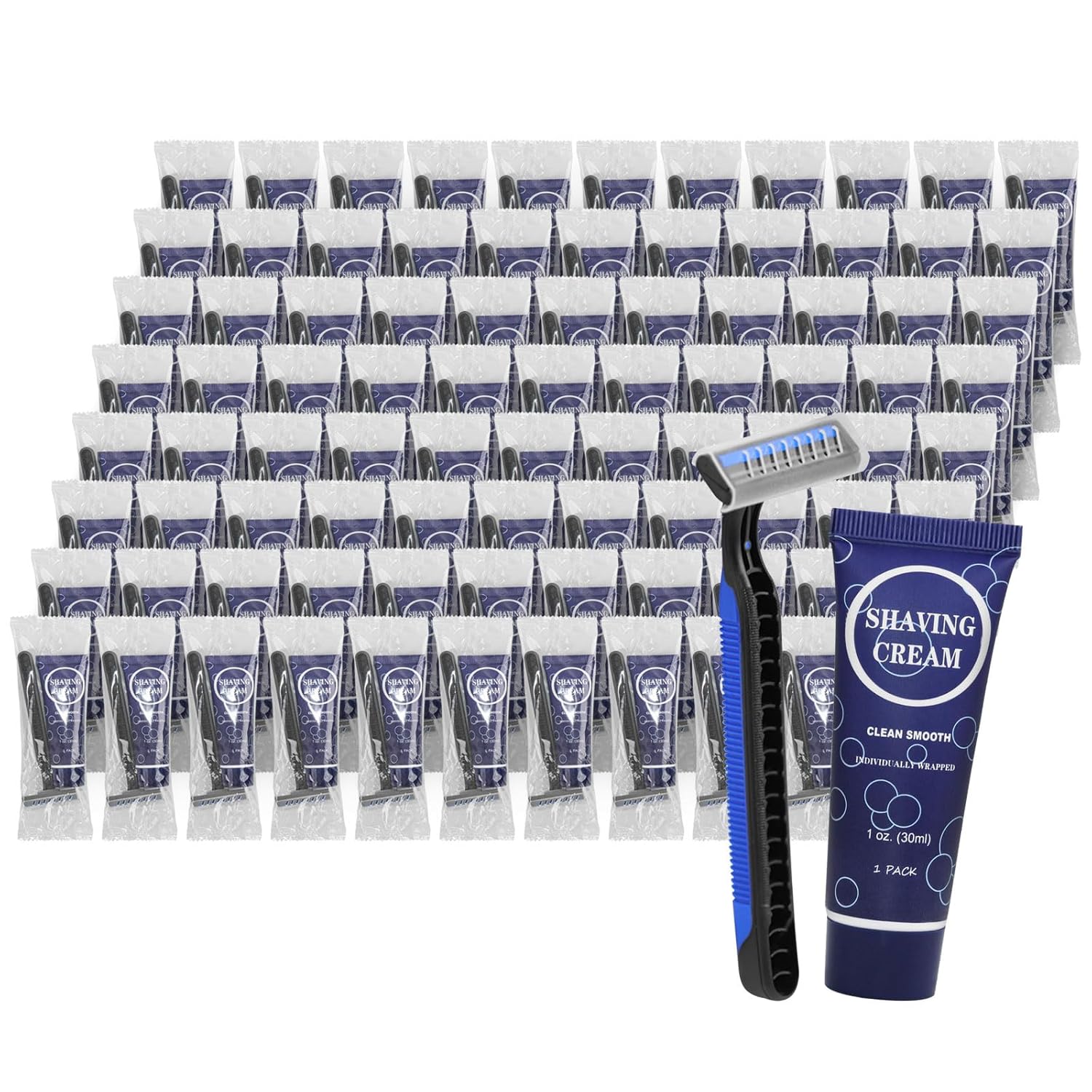 Amazon.com: Shaving Razor Set, Disposable Individually Wrapped Manual ...