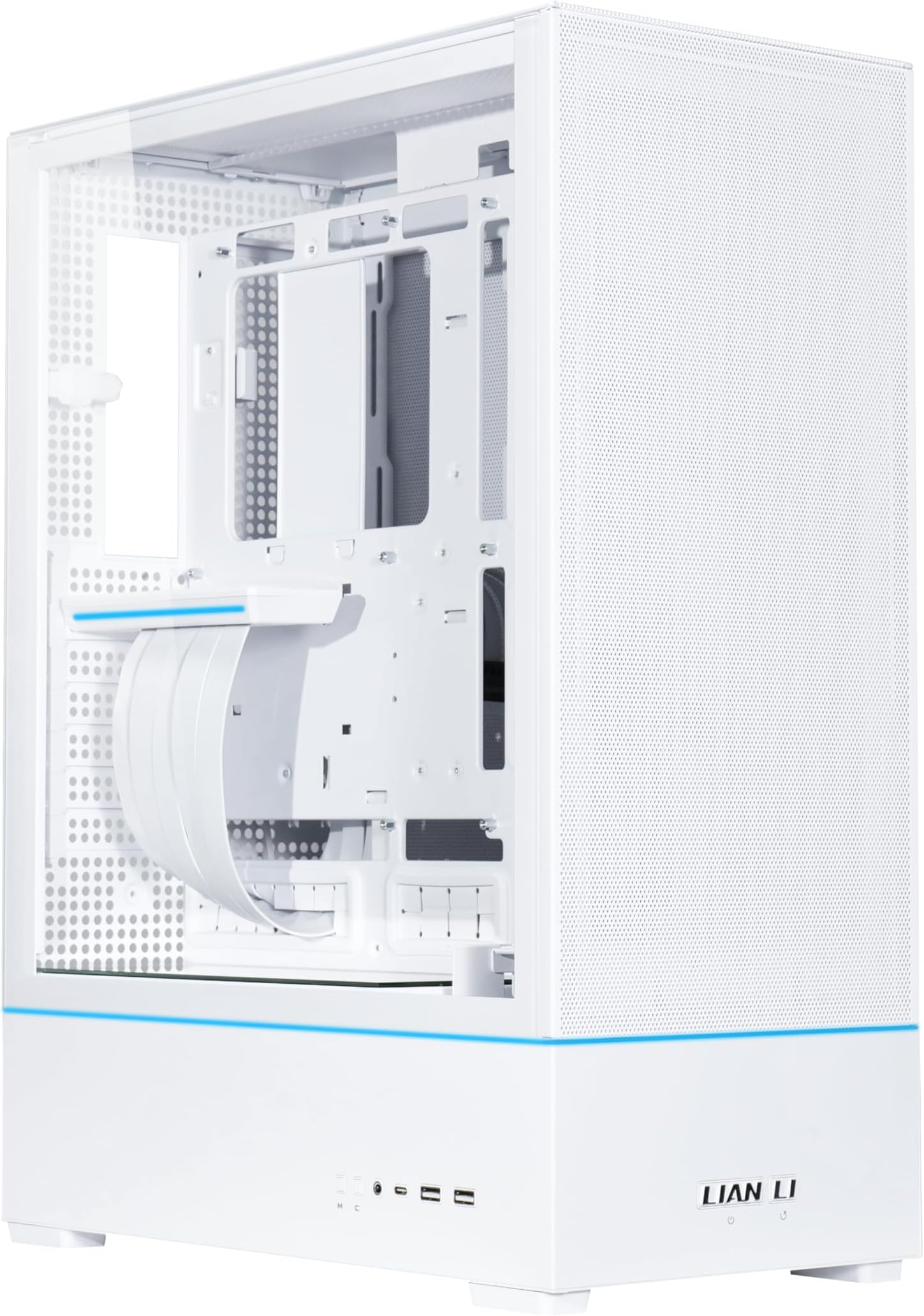 Amazon.com: Lian Li SUP 01 Mid-Tower Case - White, Premium Aluminium PC ...