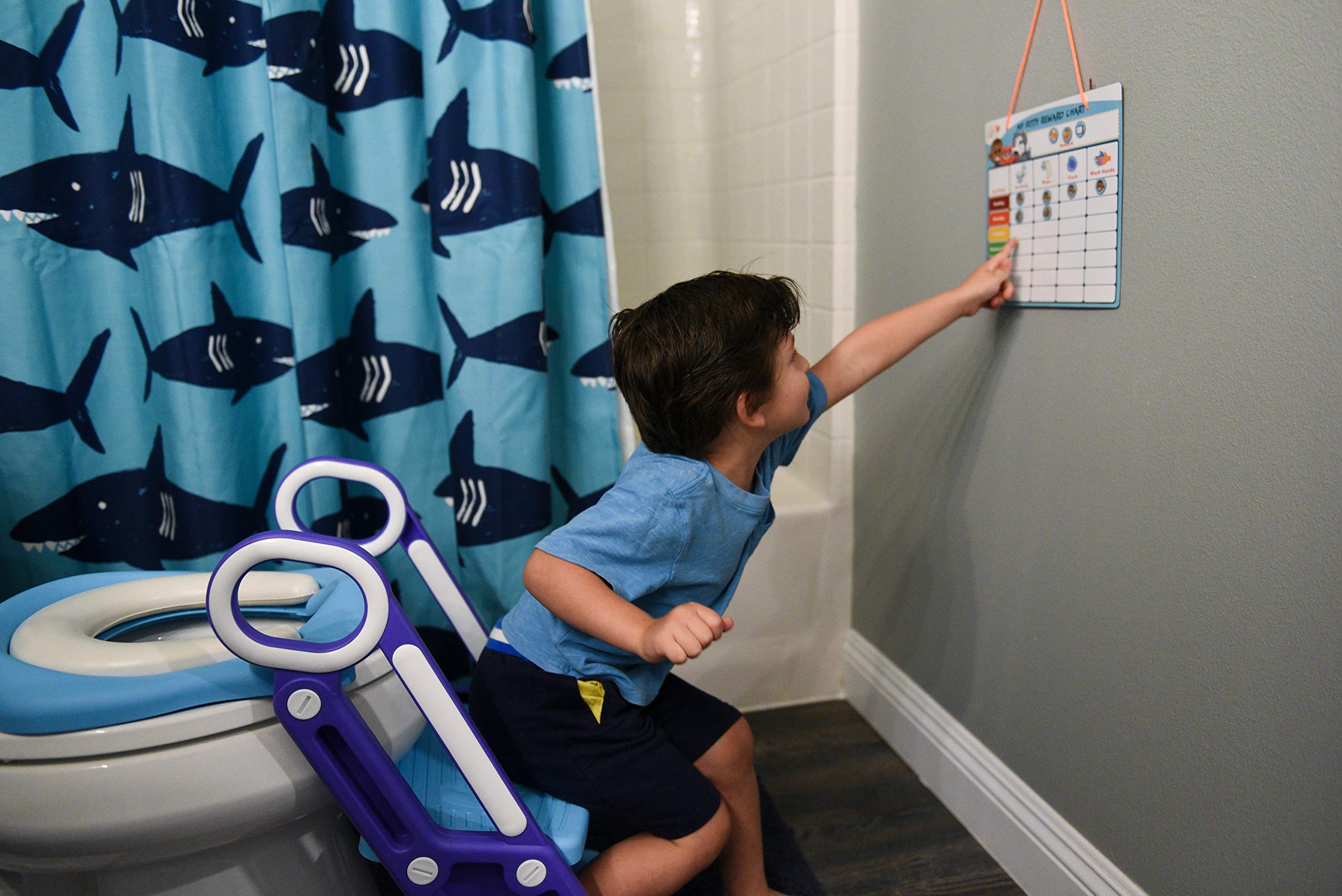 Buy Potty Training Chart for Girls, Boys, Multiple Kids by Learn Laugh ...