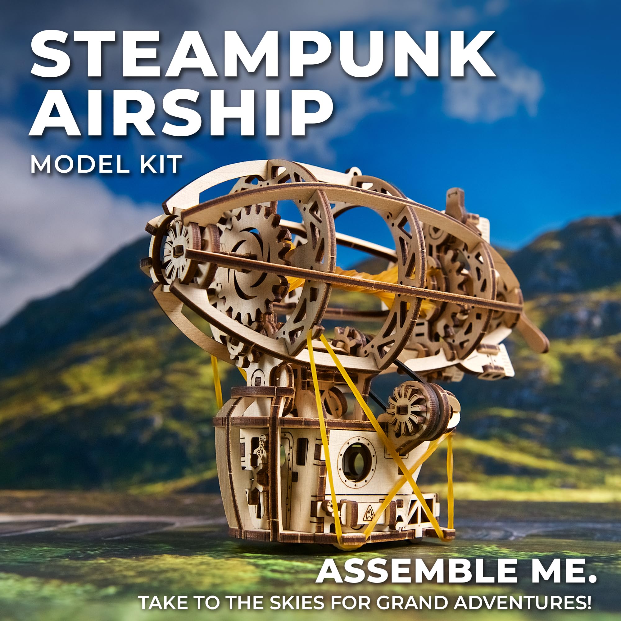 Steampunk Airship Model Kits Airship Project :: Behance