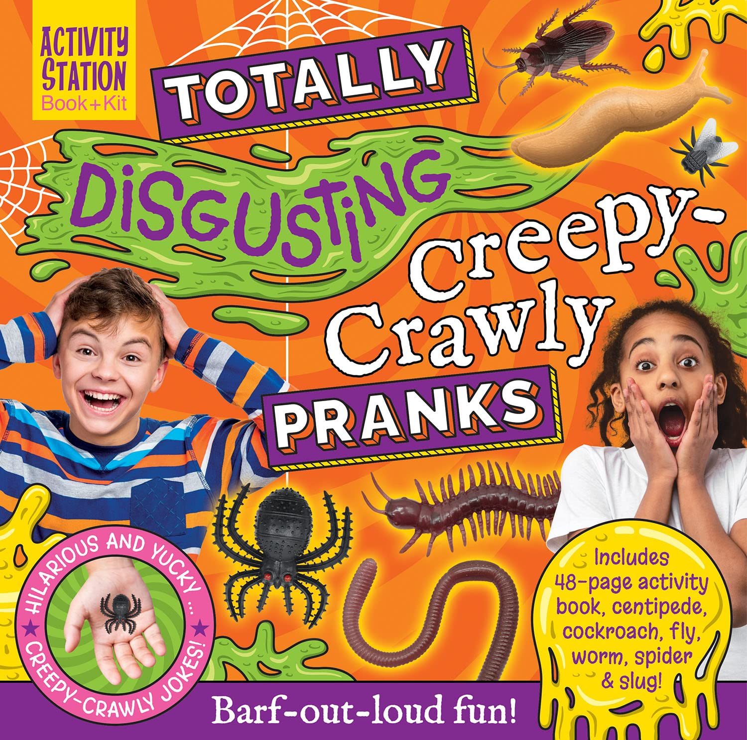 Totally Disgusting Creepy-crawly Pranks (Activity Station Gift Boxes ...