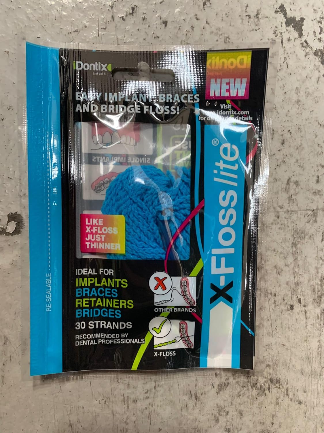 iDONTIX X-Floss Lite Thin Dental Floss - 30 Strands Philippines | Ubuy