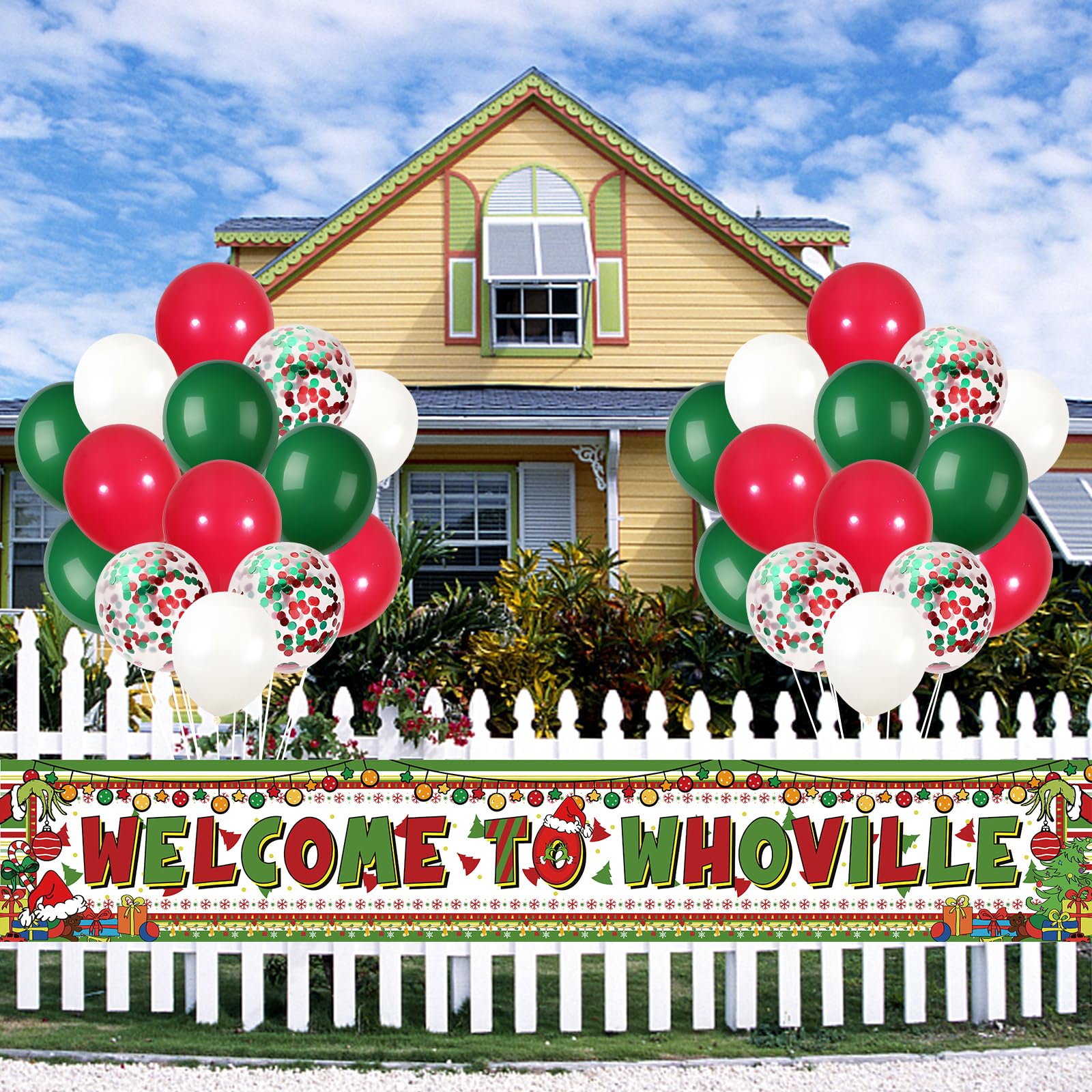 Whoville Outdoor Decorations Dr. Seuss™ The Grinch Who Ville