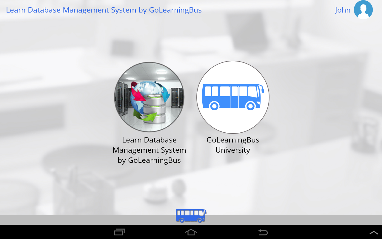 Learn Database Management System by GoLearningBus - App on Amazon Appstore