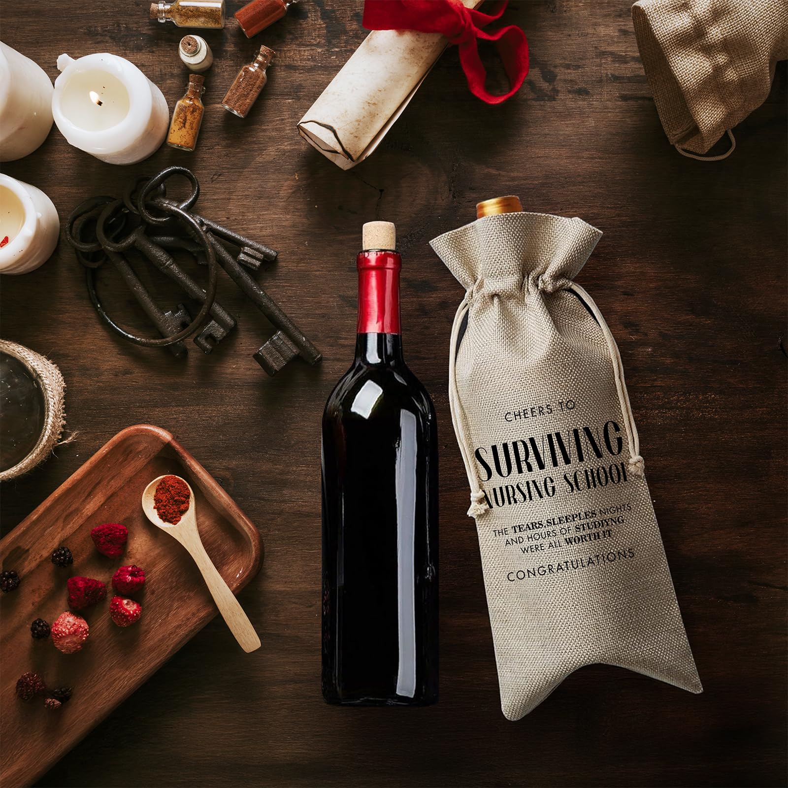 Snapklik.com : DOI-LANEE Nurse Graduation Gift Wine Bag For Women Her ...