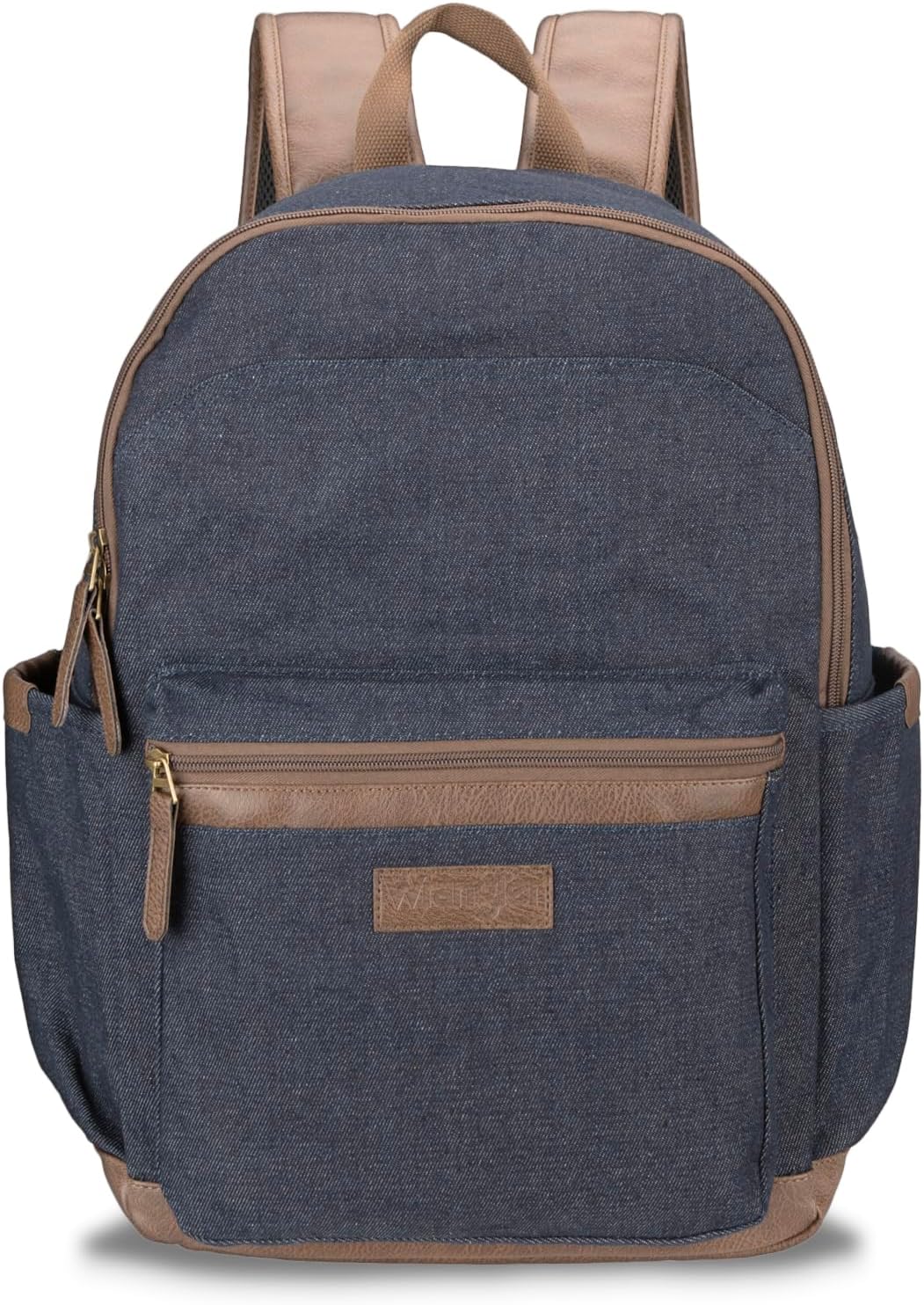 Amazon.com | zijie Denim Backpack for girls, women Classic Retro ...