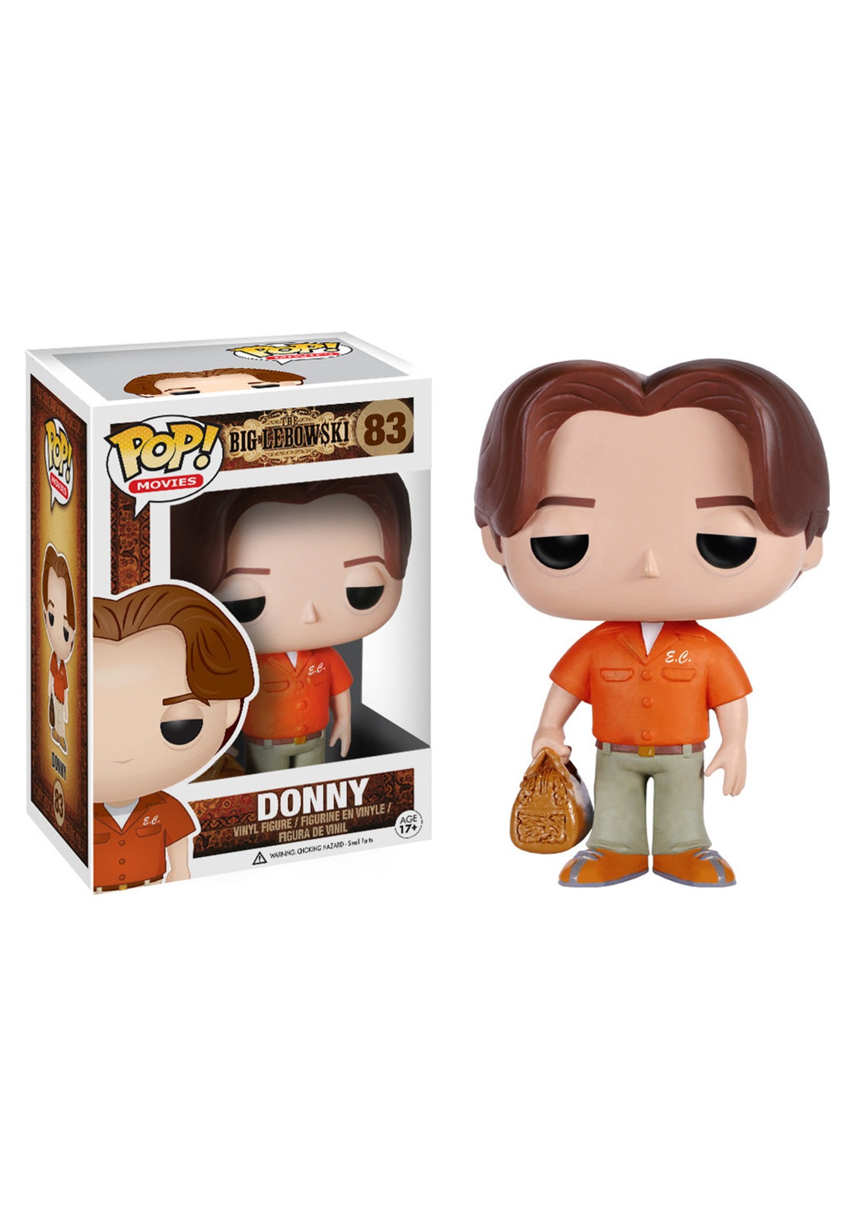 Amazon.com: Funko POP Movies The Big Lebowski Donny Vinyl Figure : Toys ...
