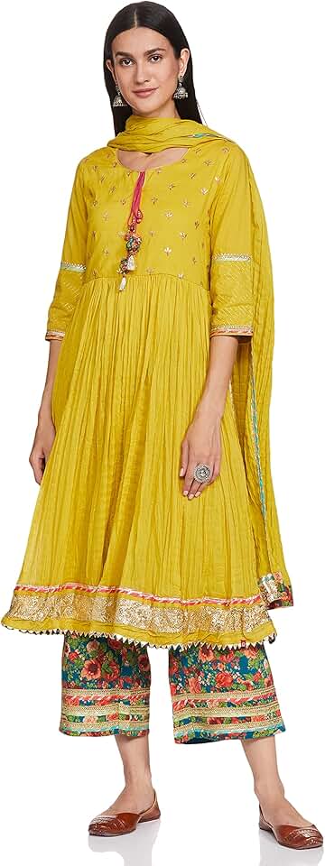 Amazon.in: BIBA - Women's Salwar Suits / Women's Indian Clothing ...