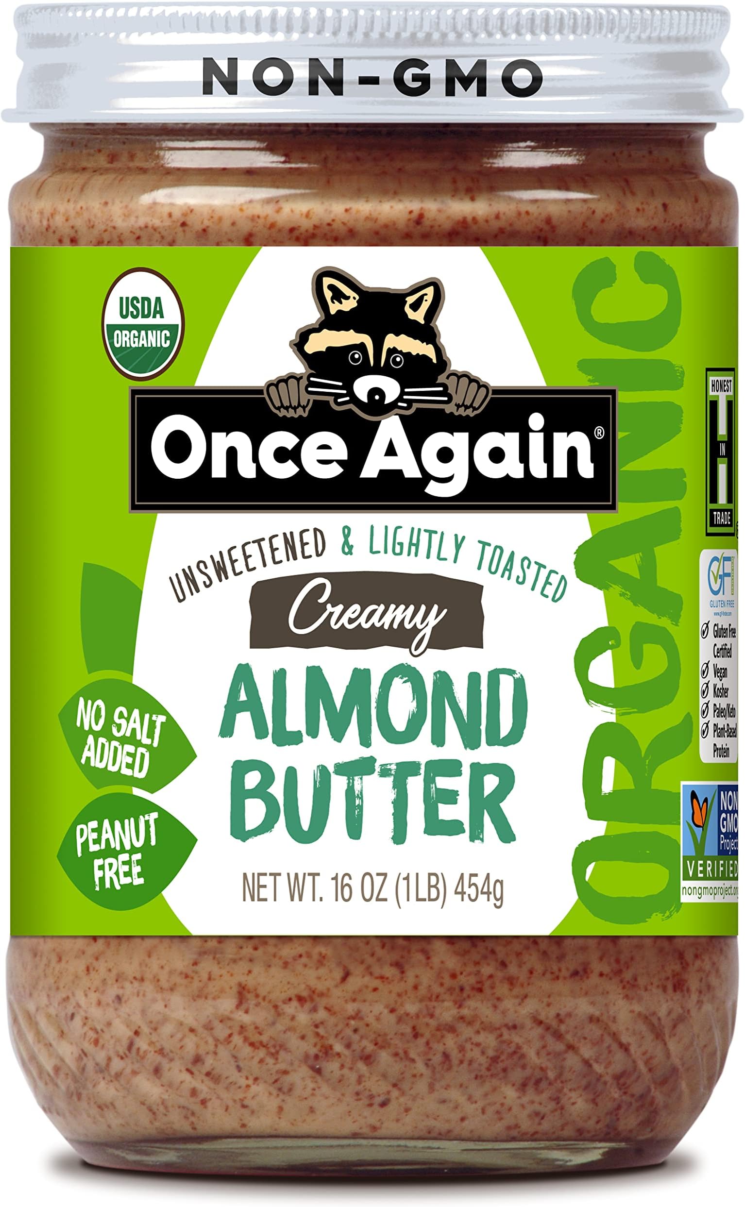 Amazon.com : Once Again Organic Sesame Tahini, 16oz - Salt Free ...