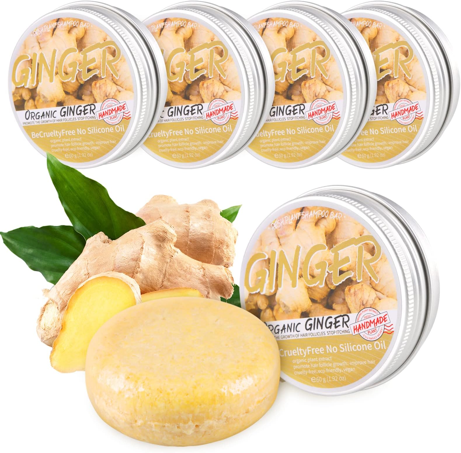 Amazon.com: Lomnoeza Ginger Shampoo for Hair Growth, Instant Regrowth ...