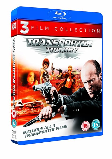 Transporter Trilogy (3 Blu-Ray) [Edizione: Regno Unito] [Edizione ...