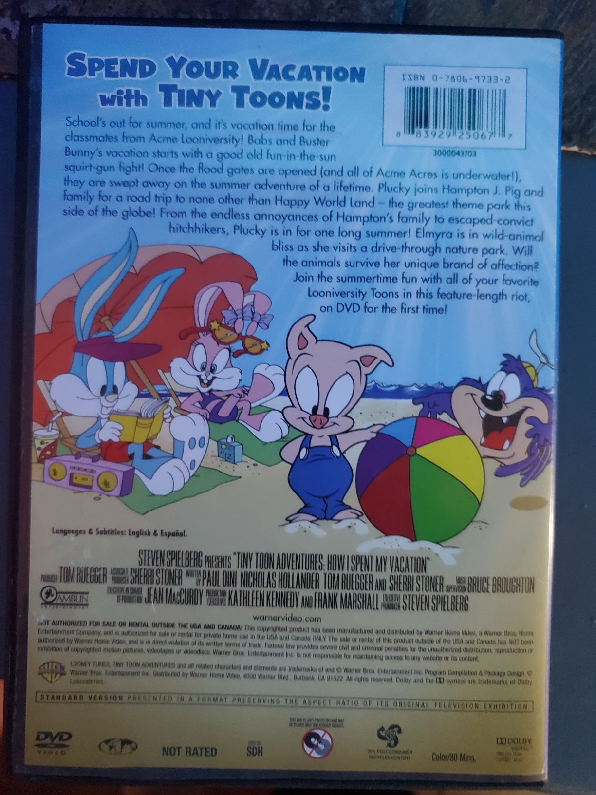 Amazon.com: Tiny Toon Adventures: How I Spent My Vacation : Tiny Toons ...