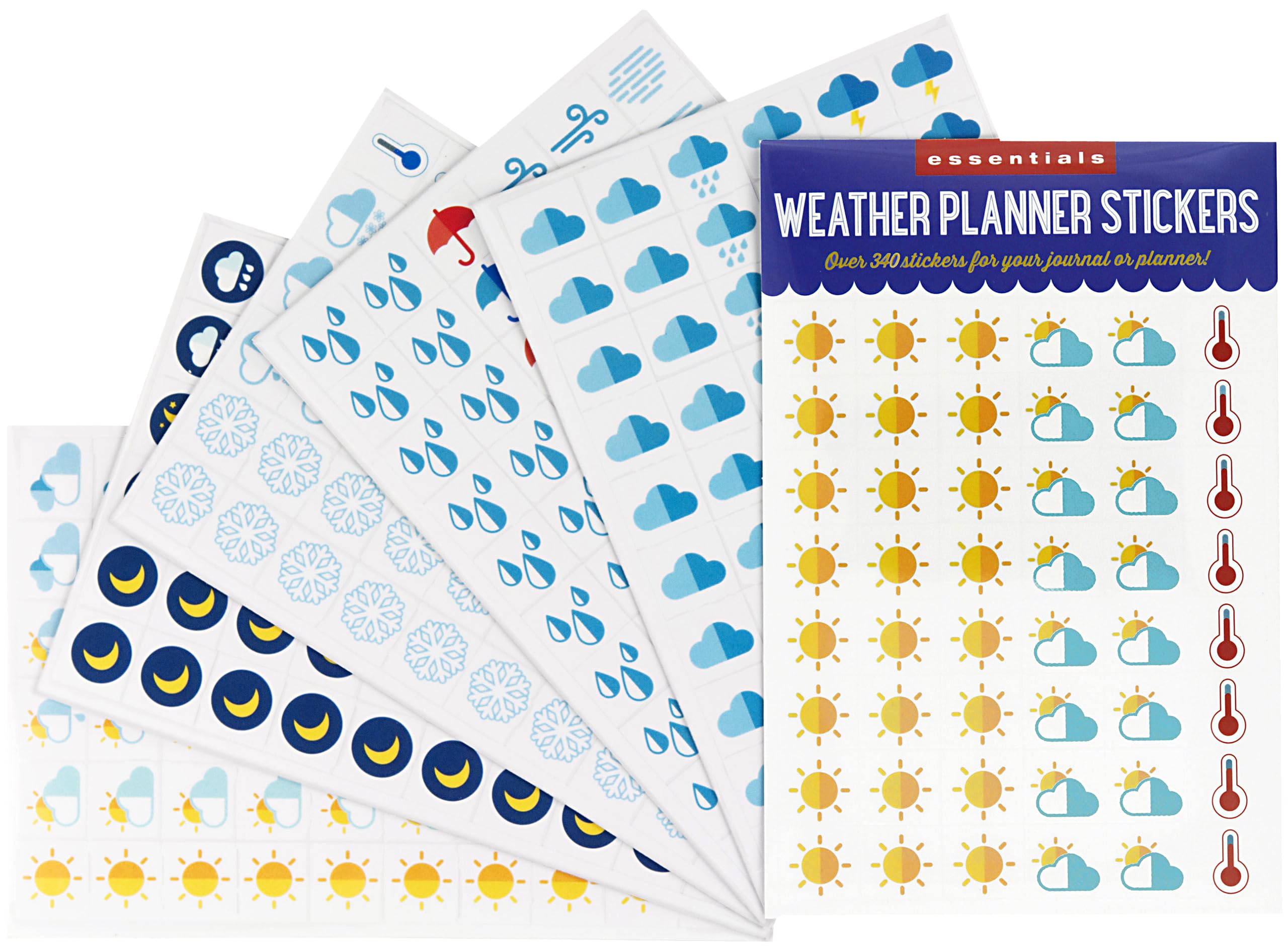 Amazon.com: Essentials Weather Planner Stickers (300 stickers ...