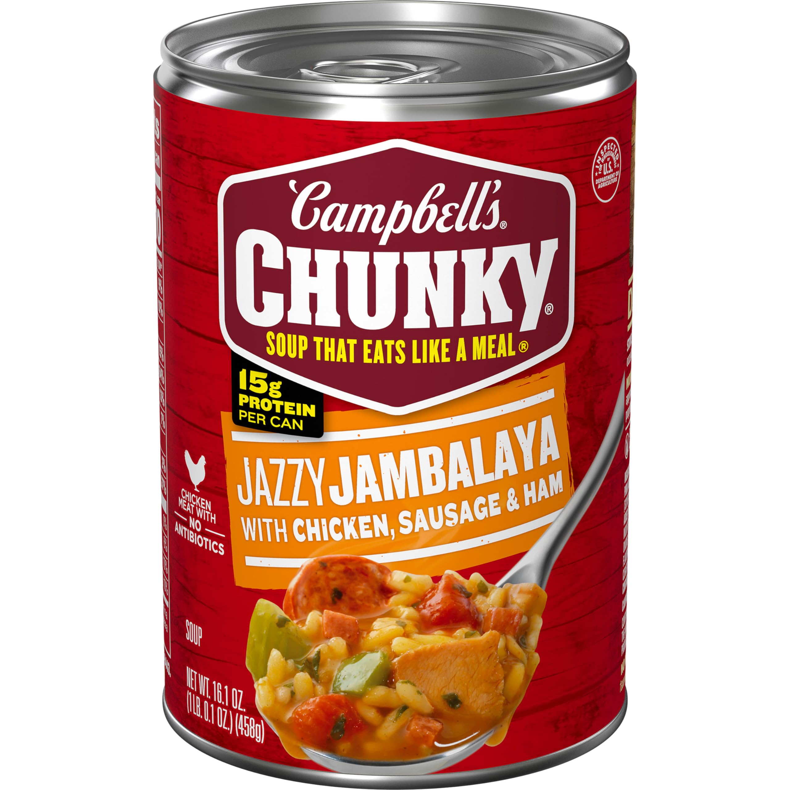 Amazon.com : Campbell’s Chunky Soup, Jazzy Jambalaya with Chicken ...
