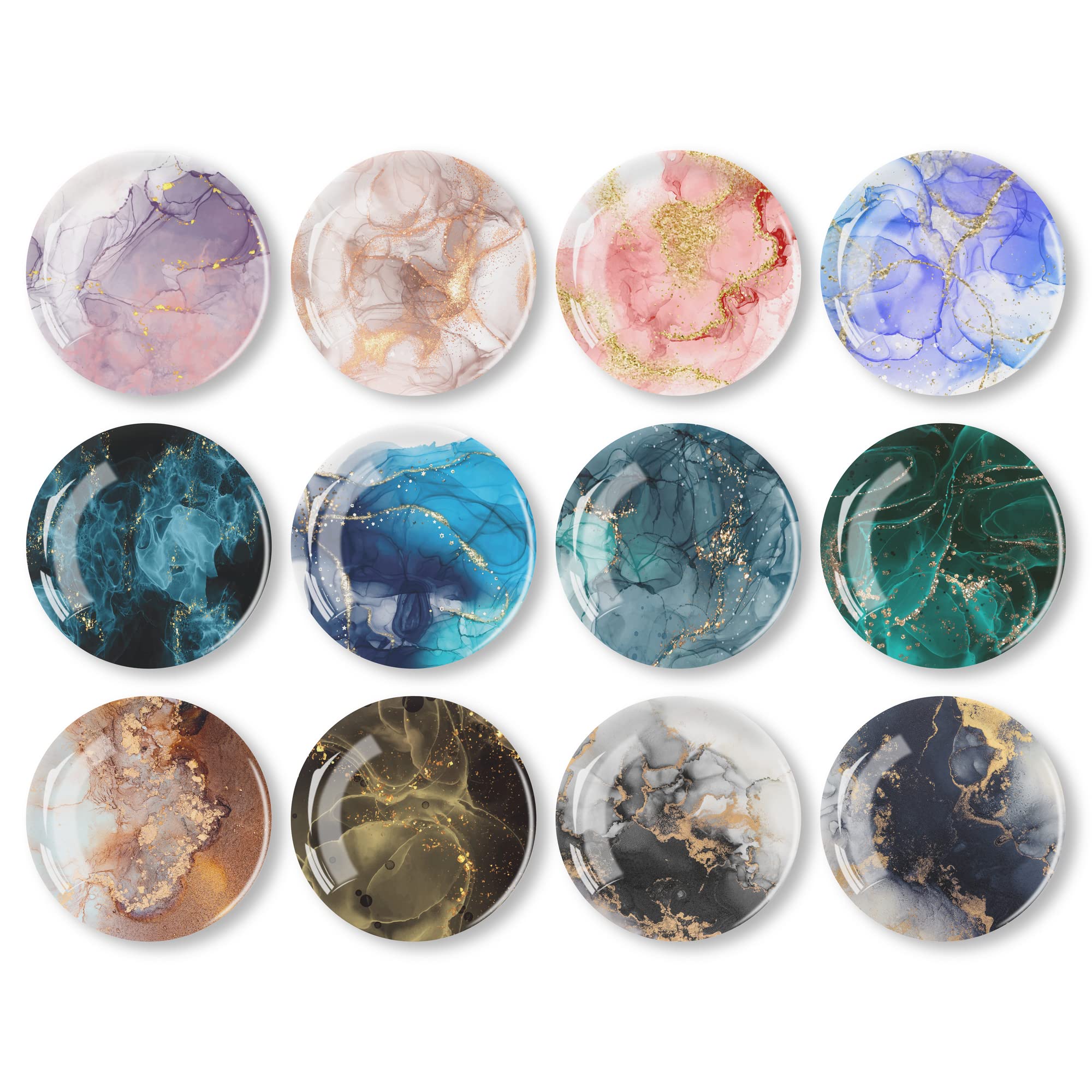 Amazon.com: PHILIPCO -Marble Fridge Magnets Refrigerator | Kitchen ...