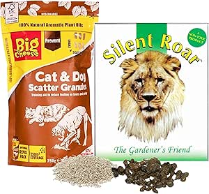 Dog & Cat Repellent for Garden Bundle - 500g Silent Roar Cat Repellent ...