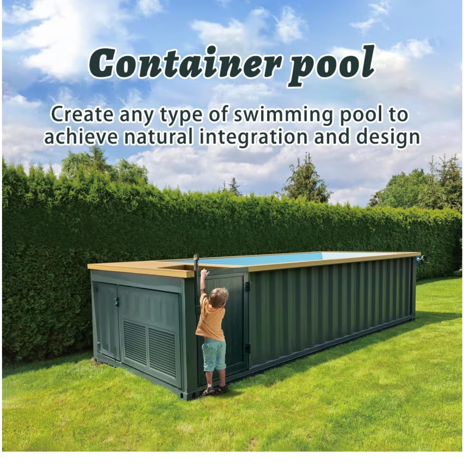 Swimming Pools Made From Shipping Containers These Single Use Shipping