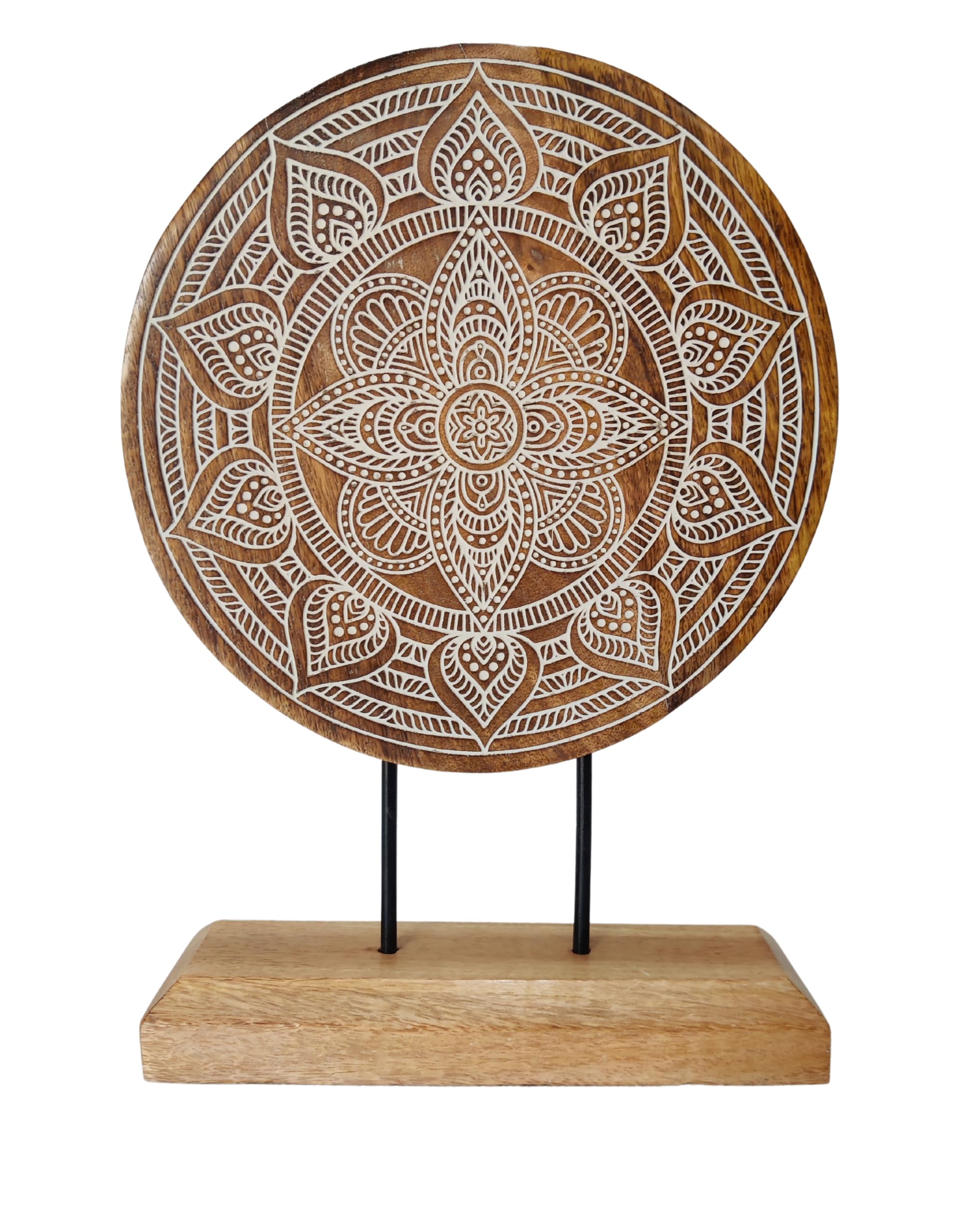 Amazon.com: VANIYA CRAFTS® Wooden Carved Handmade Engraved Table Decor ...
