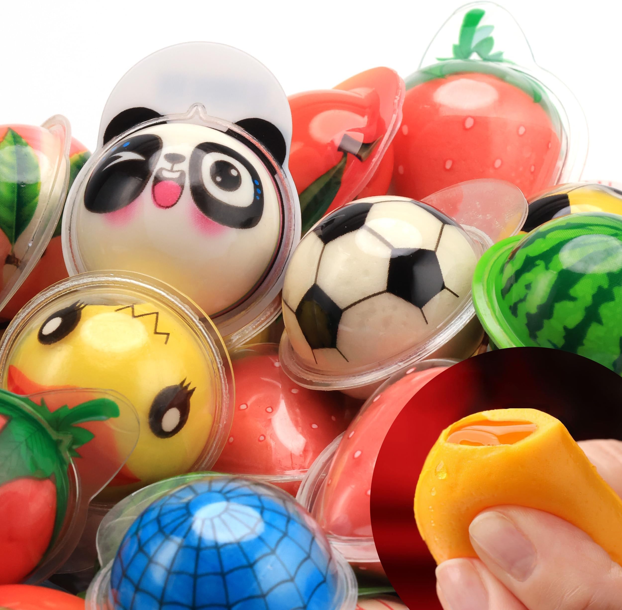 Amazon.com: Global Gumball Gummy Candy - Jelly Filled Gummies - Fun ...