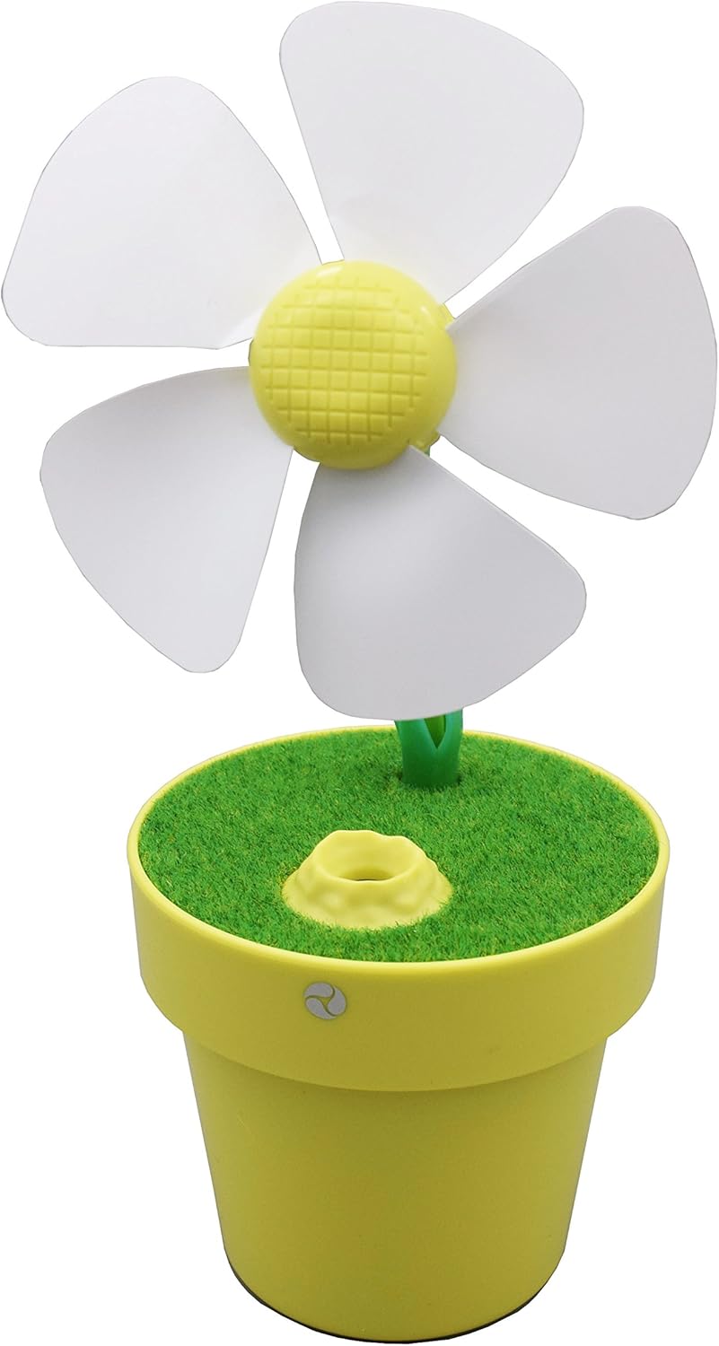 Amazon.com: RushGo Summer FlowerPot USB Quiet Mini Small Fan Creative ...