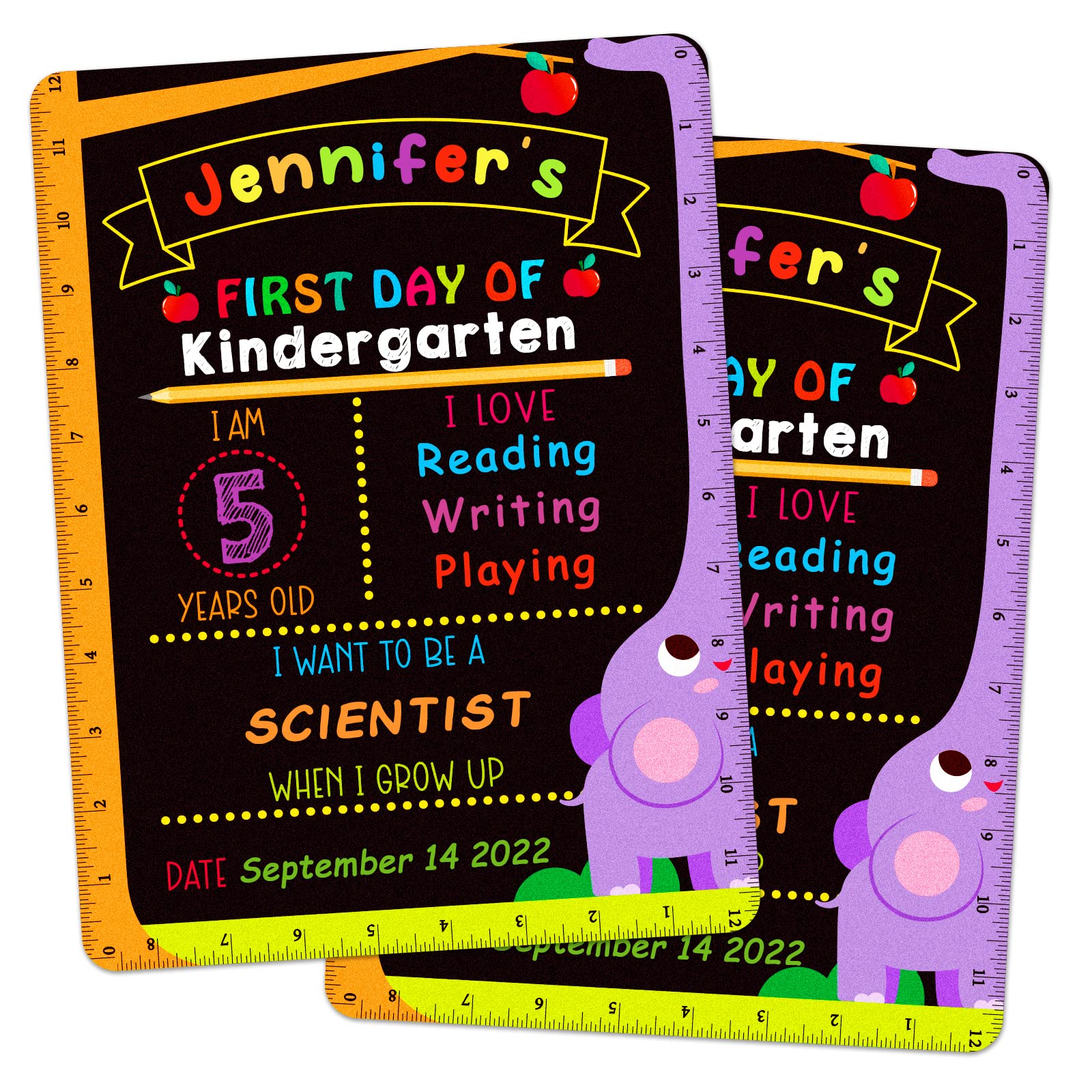 Buy WhatSign First Day And Last Day Of School Chalkboard Signs 9 x12 buy-whatsign-first-day-and-last-day-of-school-chalkboard-signs-9-x12