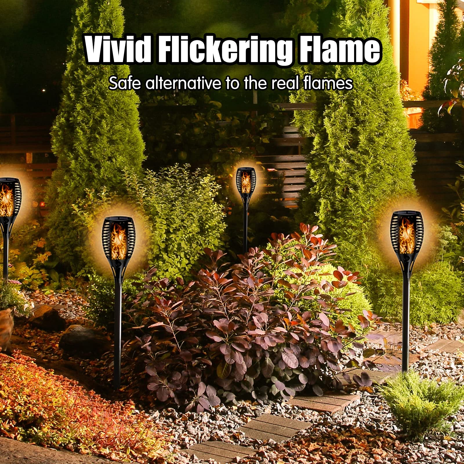 Lampada Decorativa Solare Verco Lampada Solare Da Giardino 96 LED ...
