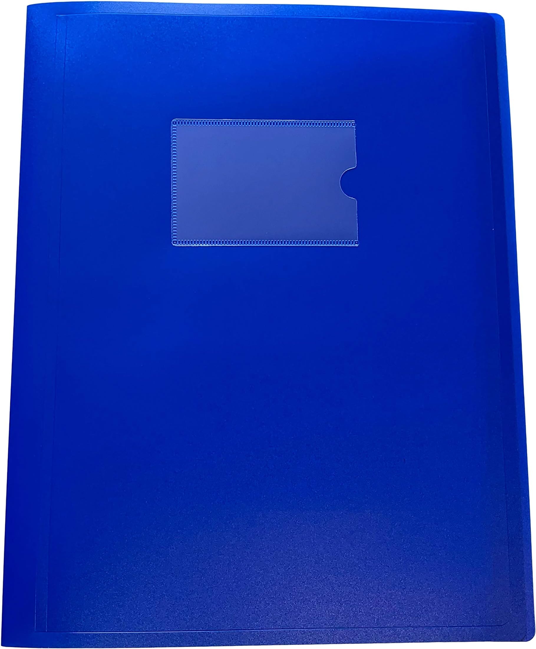 Janrax A4 Blue Flexible Cover 150 Pocket Display Book - Presentation ...