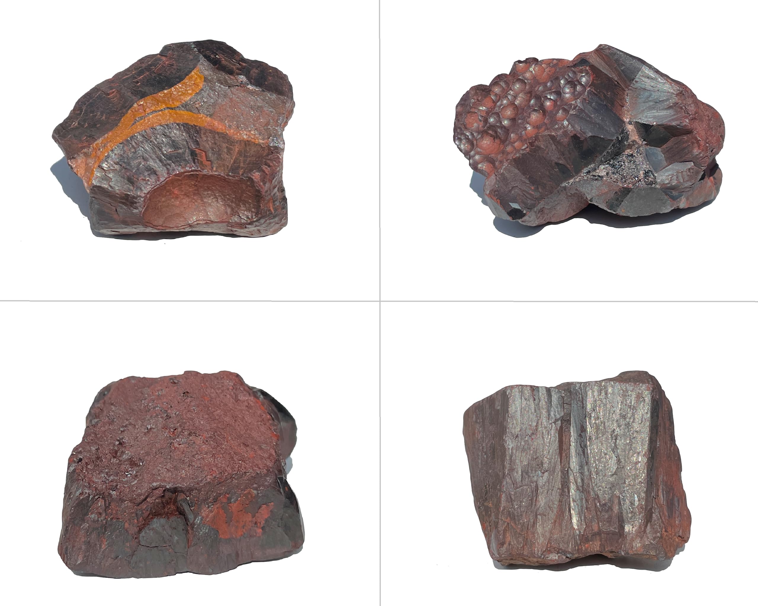 Hematite Rock Hematite, Specular Black, Massive Rocks & Minerals