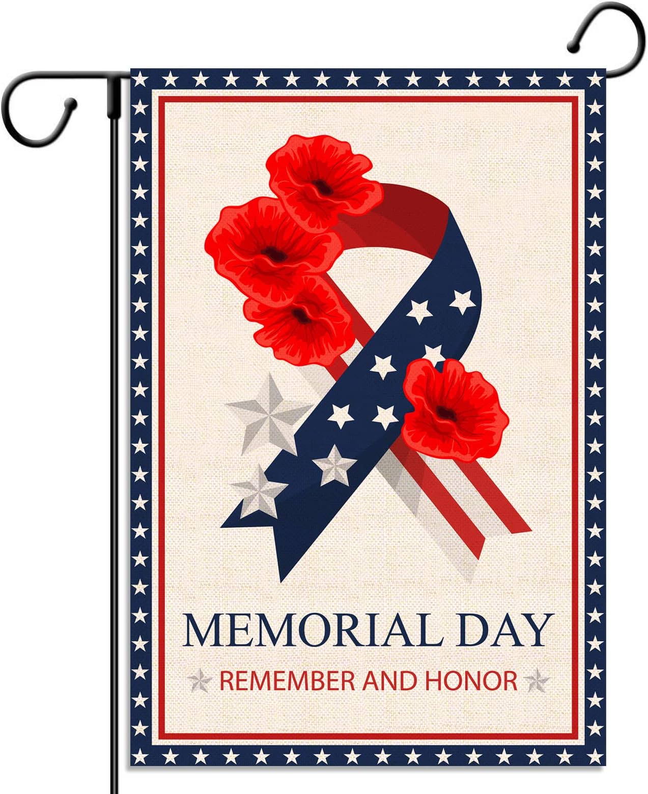 Amazon.com: Memorial Day Backdrop Banner, Memorial Day Decorations ...