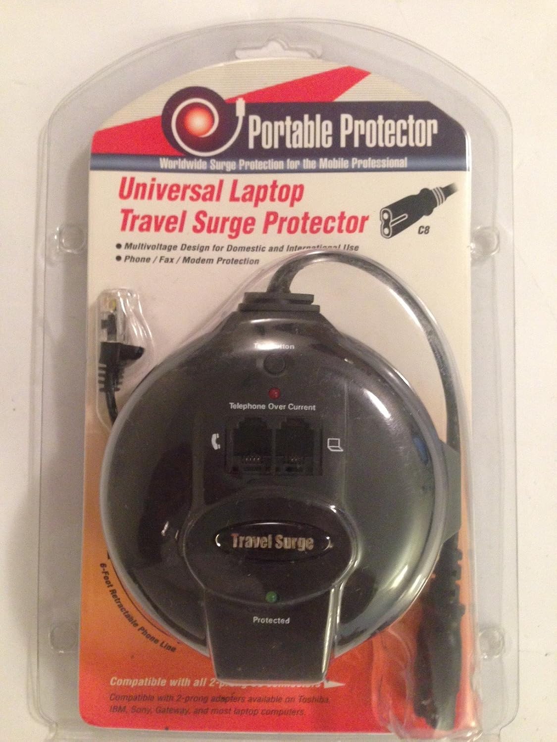 Amazon.com: UNIVERSAL WORLDWIDE LAPTOP TRAVEL SURGE PROTECTOR : Electronics