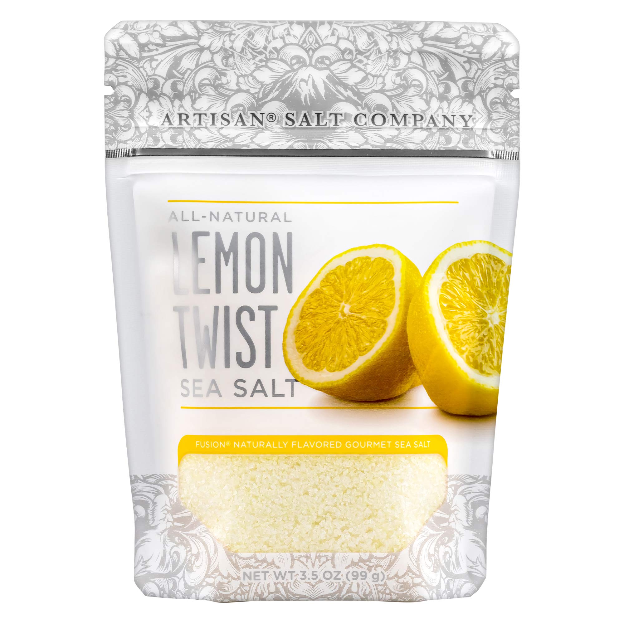 Amazon.com: Artisan Salt Company Fusion Naturally Flavored Lemon Twist ...