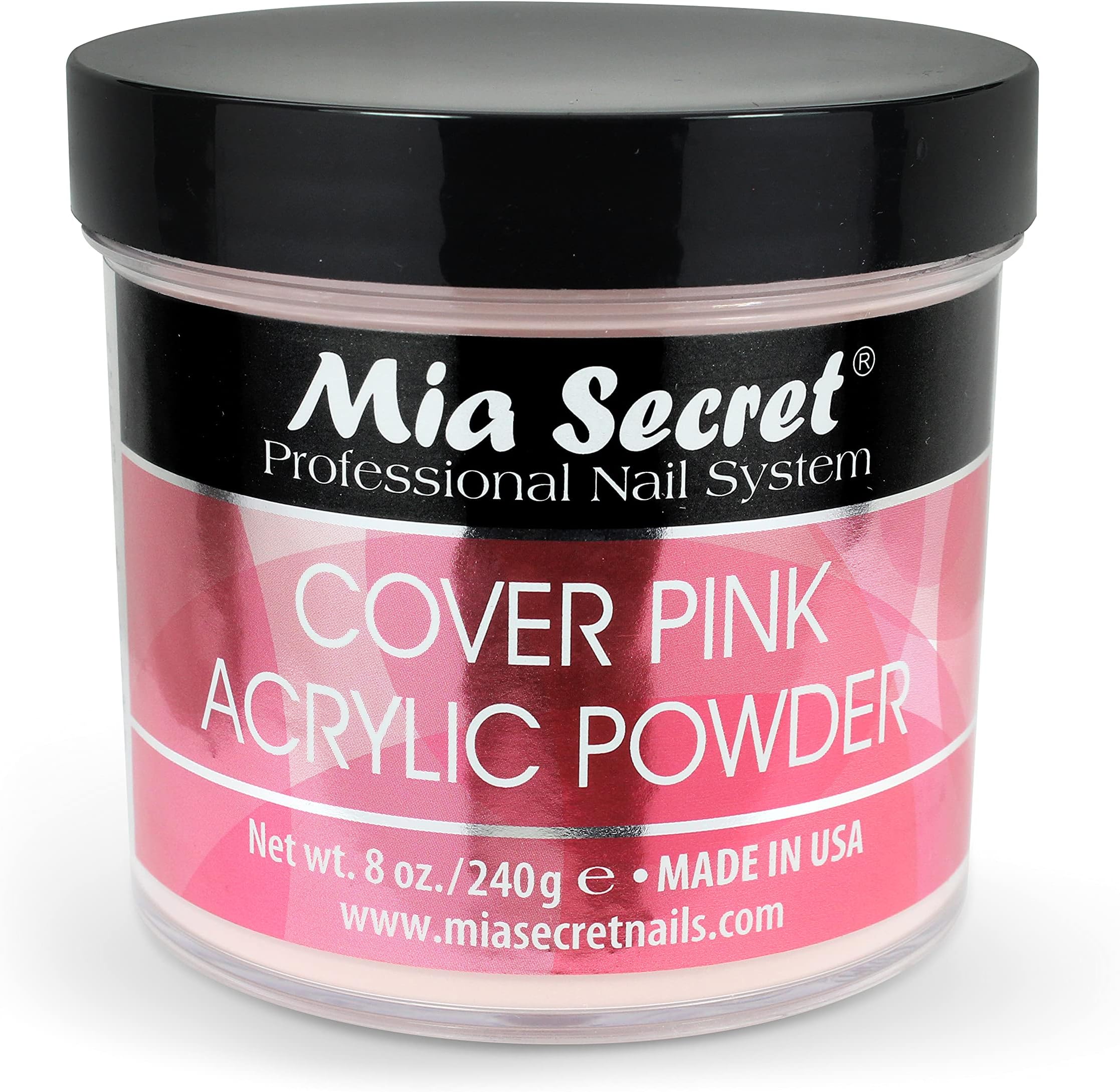Amazon.com: Mia Secret Cover Pink Acrylic Powder (8 oz), Professional ...