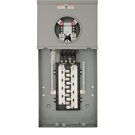 Siemens MC2442B1200ESV Meter-Load Center Combination, 24 Space, 42 ...