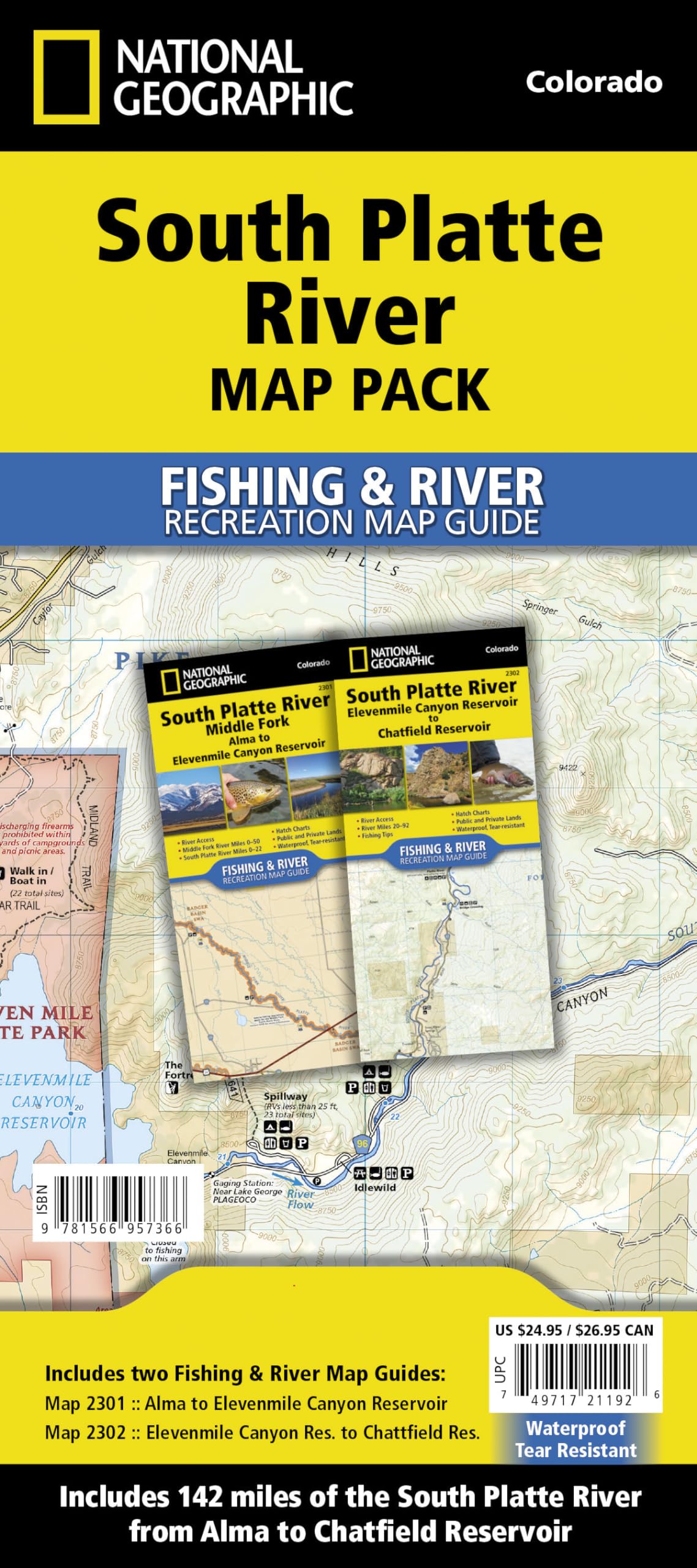South Platte River [Map Pack Bundle] (National Geographic Trails ...