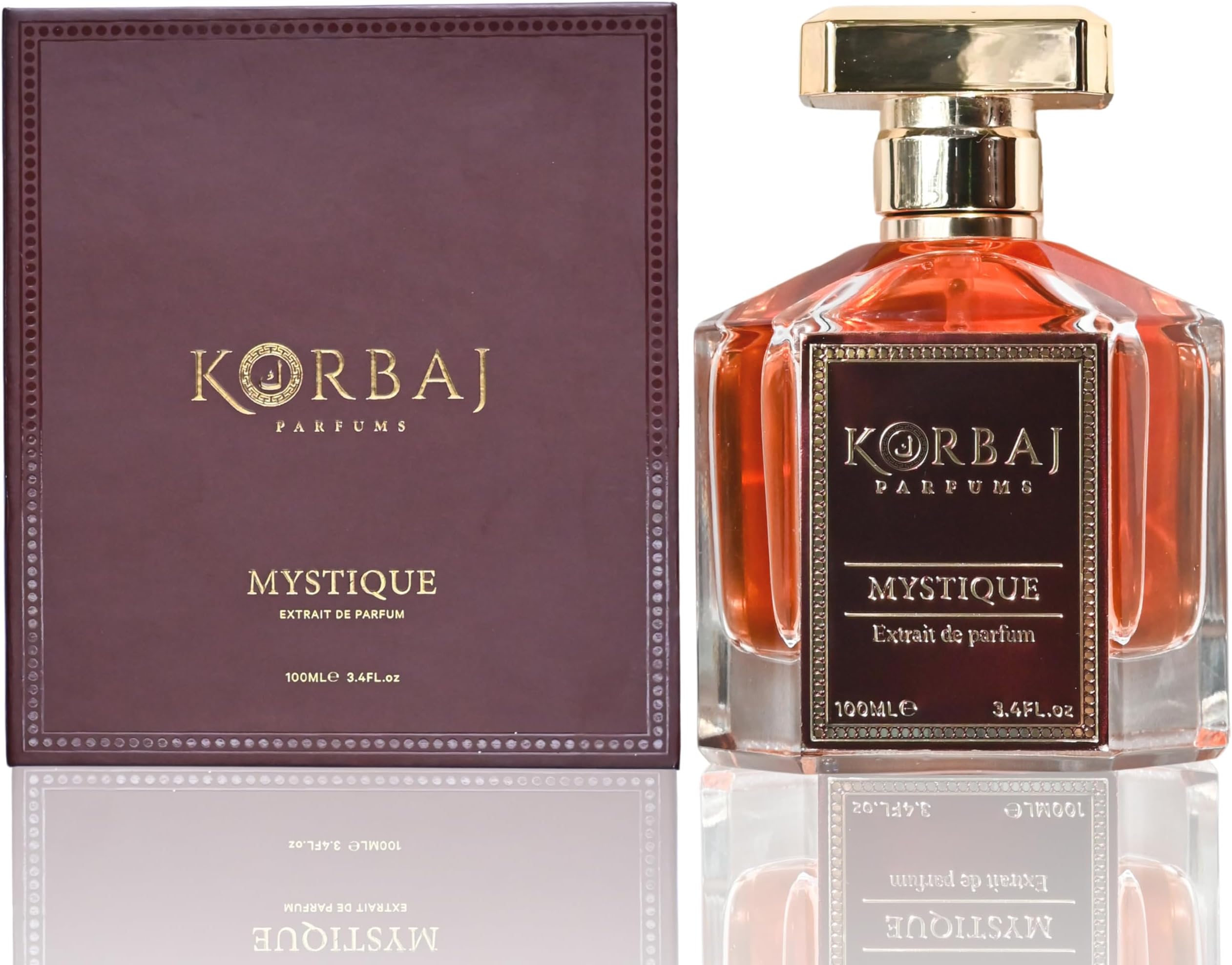 Amazon.com : KORBAJ PARFUMS Mystique - Arabian Perfume for Women, Eau ...