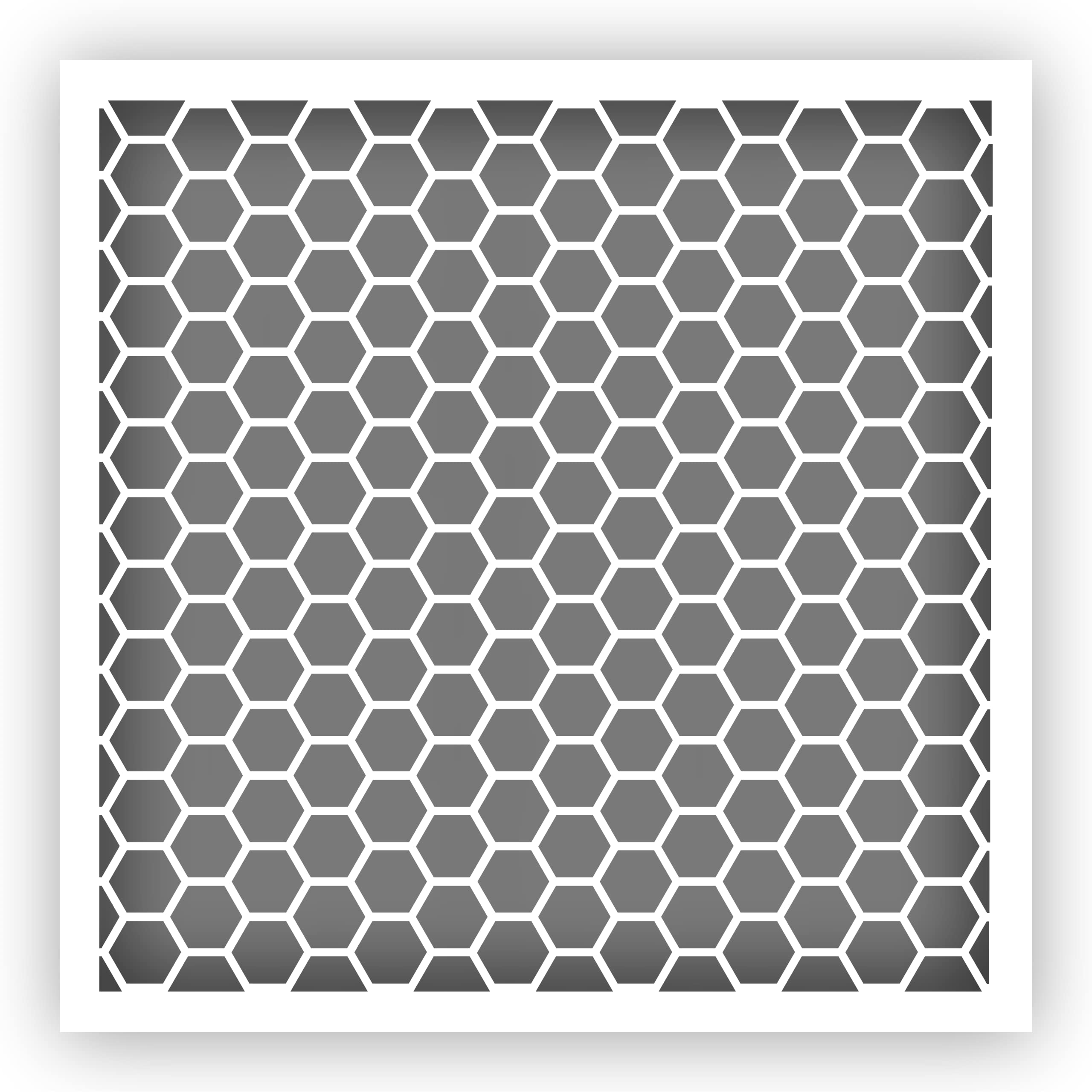 Jali Pattern #2 Mughal Honey Comb Stencil - Choose a Size - Laser-Cut ...