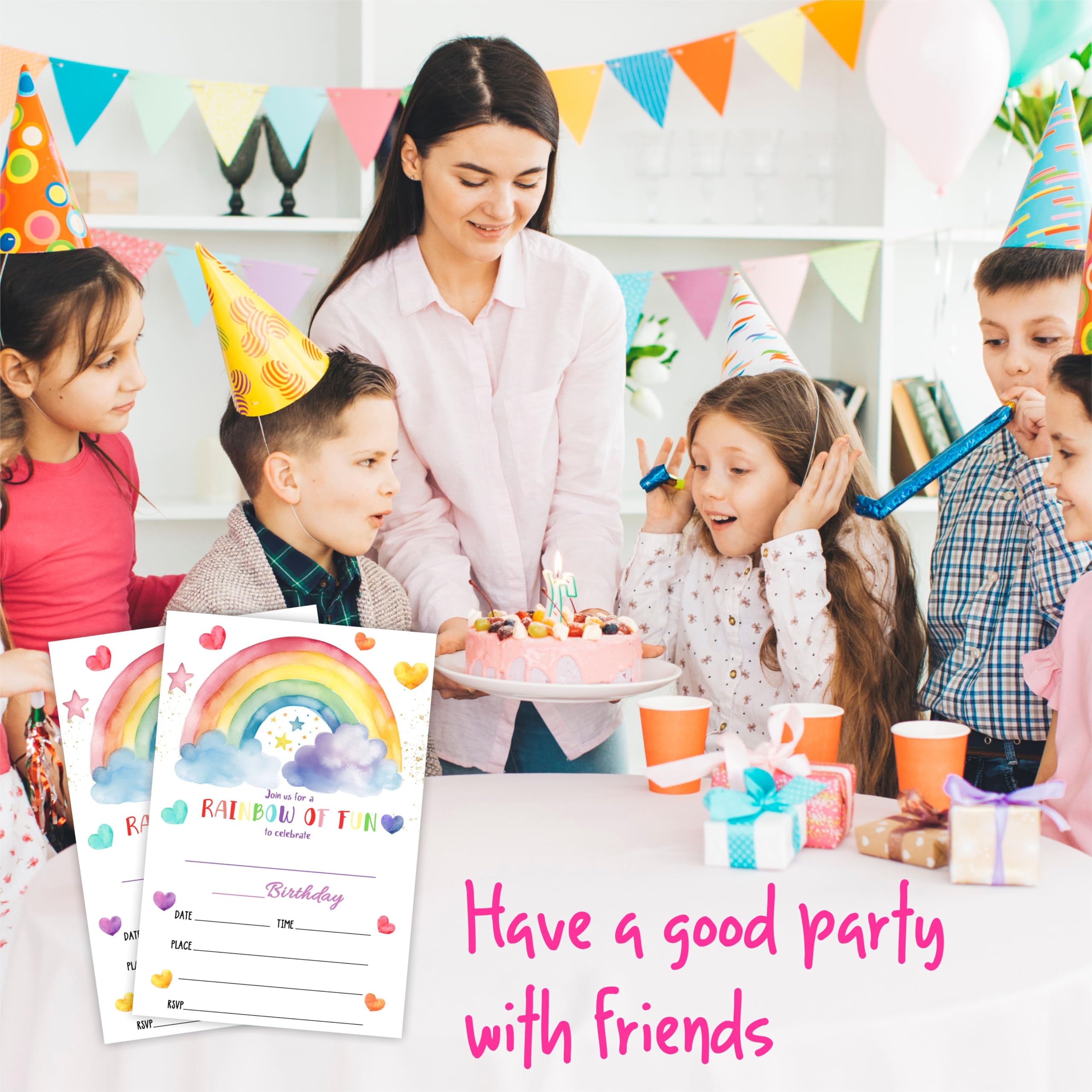 Birthday Invitations 4x6 Personalised Birthday Invitations