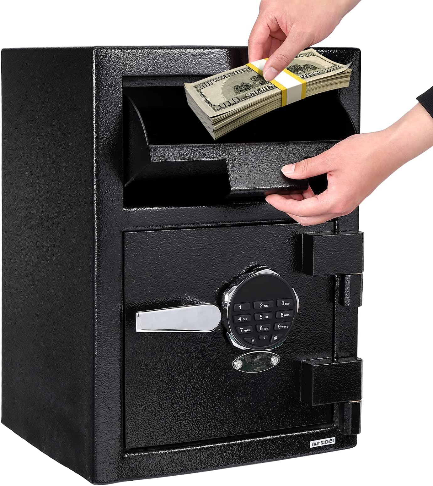 Amazon.com: Fireproof Depository Safe with Drop Slot, Electronic Anti ...