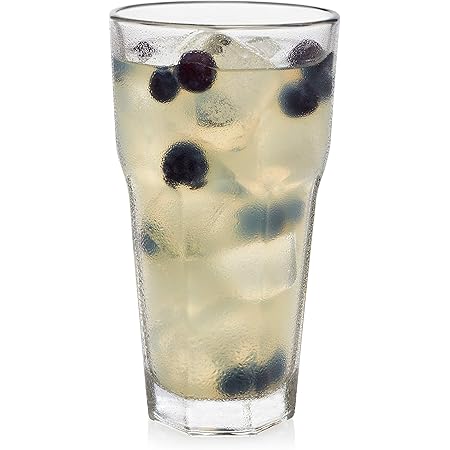 Libbey 5256 Gibraltar 16-Ounce Cooler Glass Clear : Amazon.com.mx ...