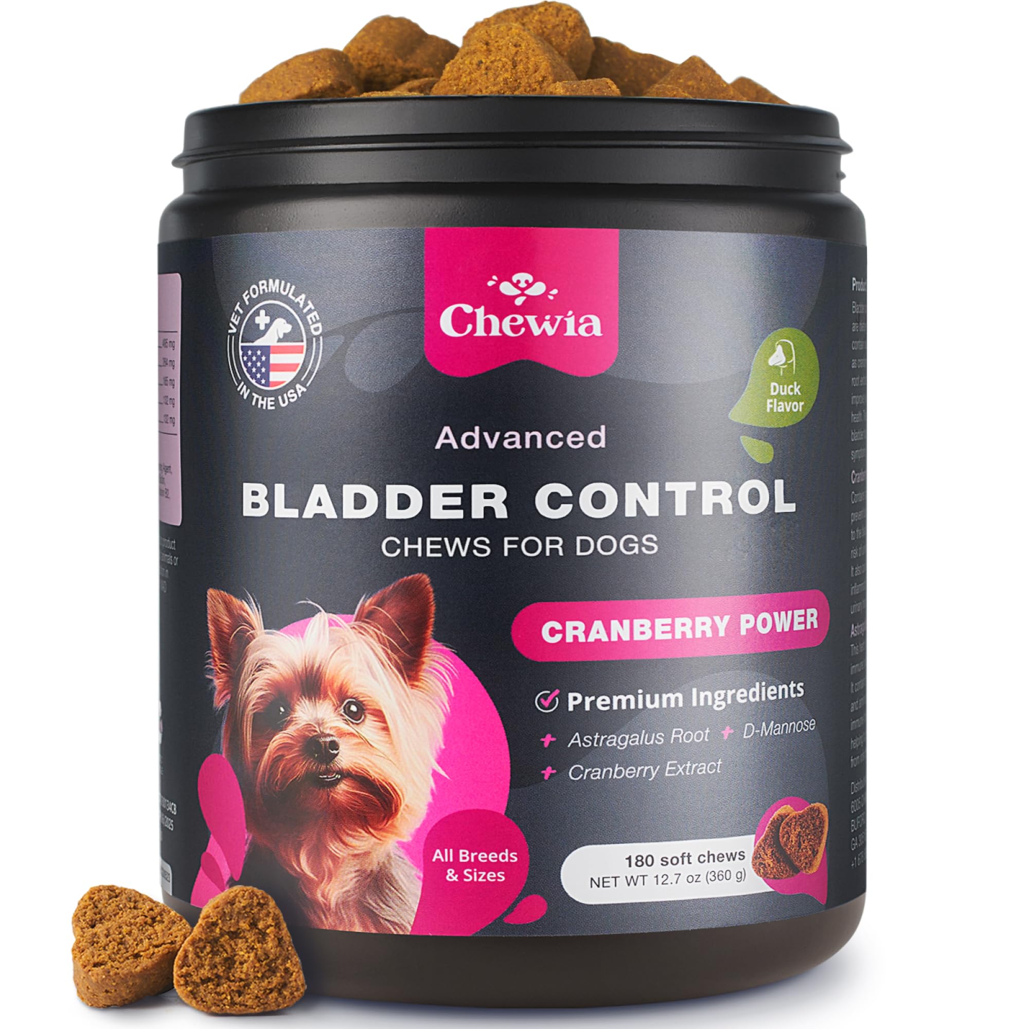 Buy CHEWIA Bladder Control Chewables - Antioxidant for All Ages and ...