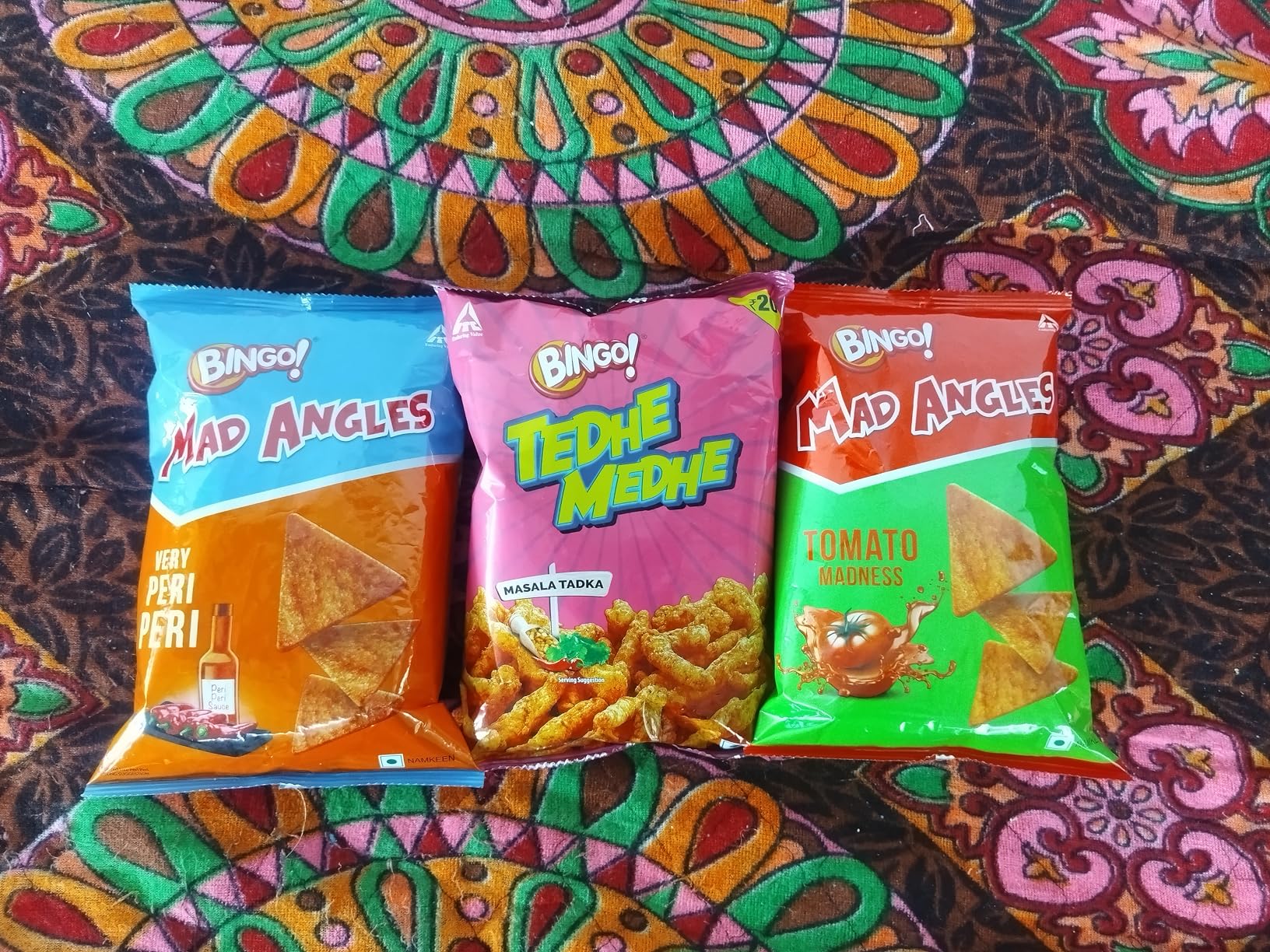 Bingo! Tedhe Medhe Masala Tadka - Sticks with Indian Masala Flavour ...