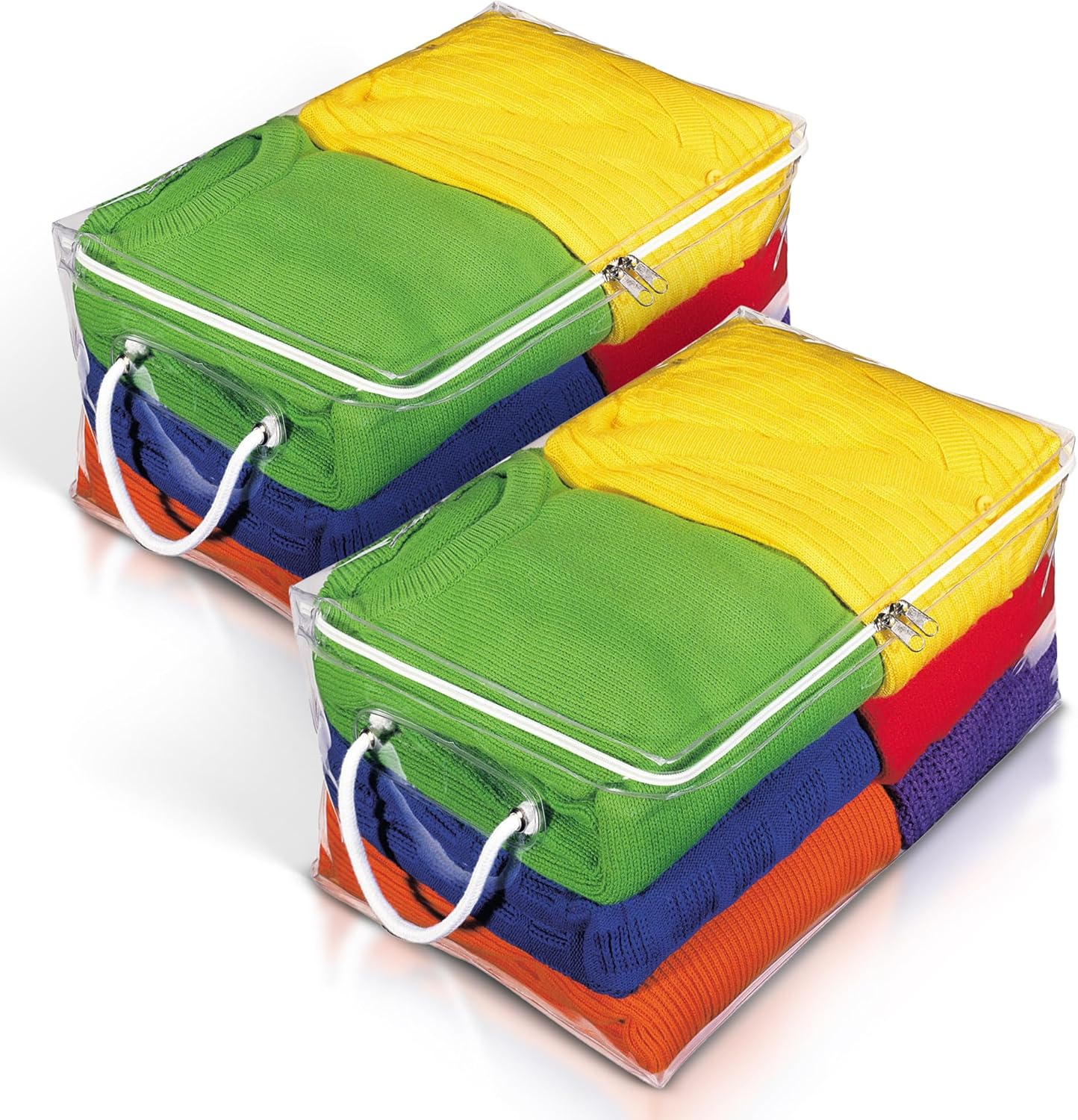 Amazon.com: Violet Linen Clear Organization Vinyl Storage, 100% Vinyl ...